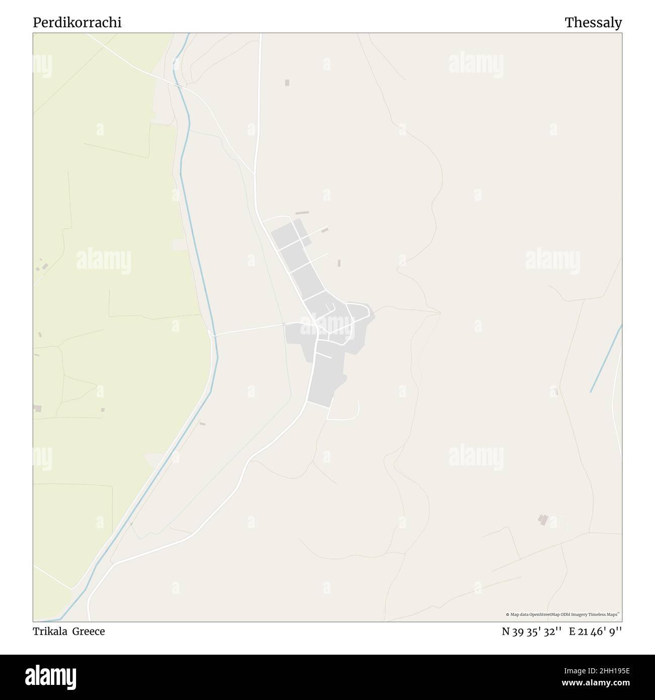 Perdikorrachi, Trikala, Griechenland, Thessalien, N 39 35' 32'', E 21 ...