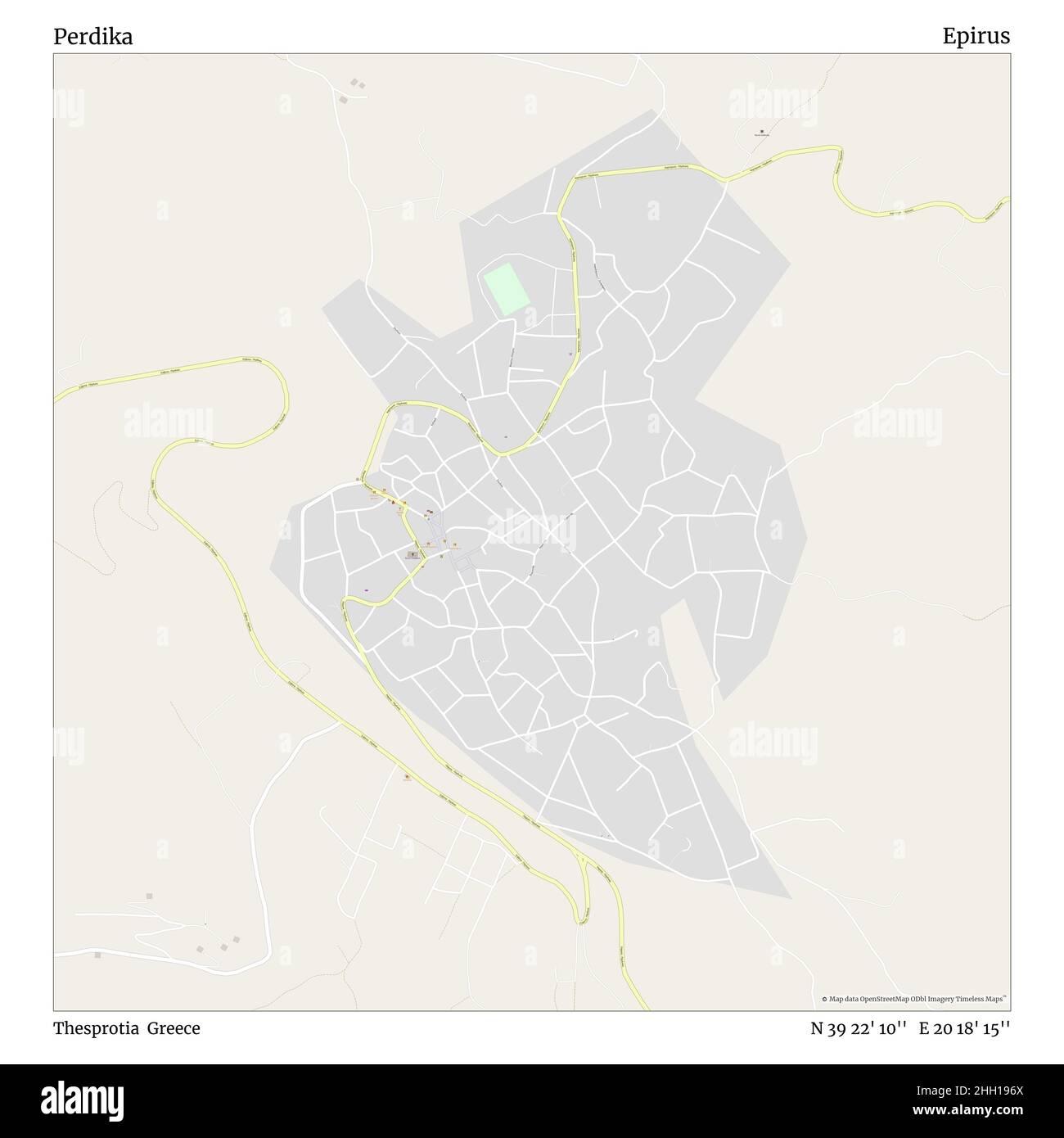 Perdika, Thesprotia, Greece, Epirus, N 39 22' 10'', E 20 18' 15'', map ...
