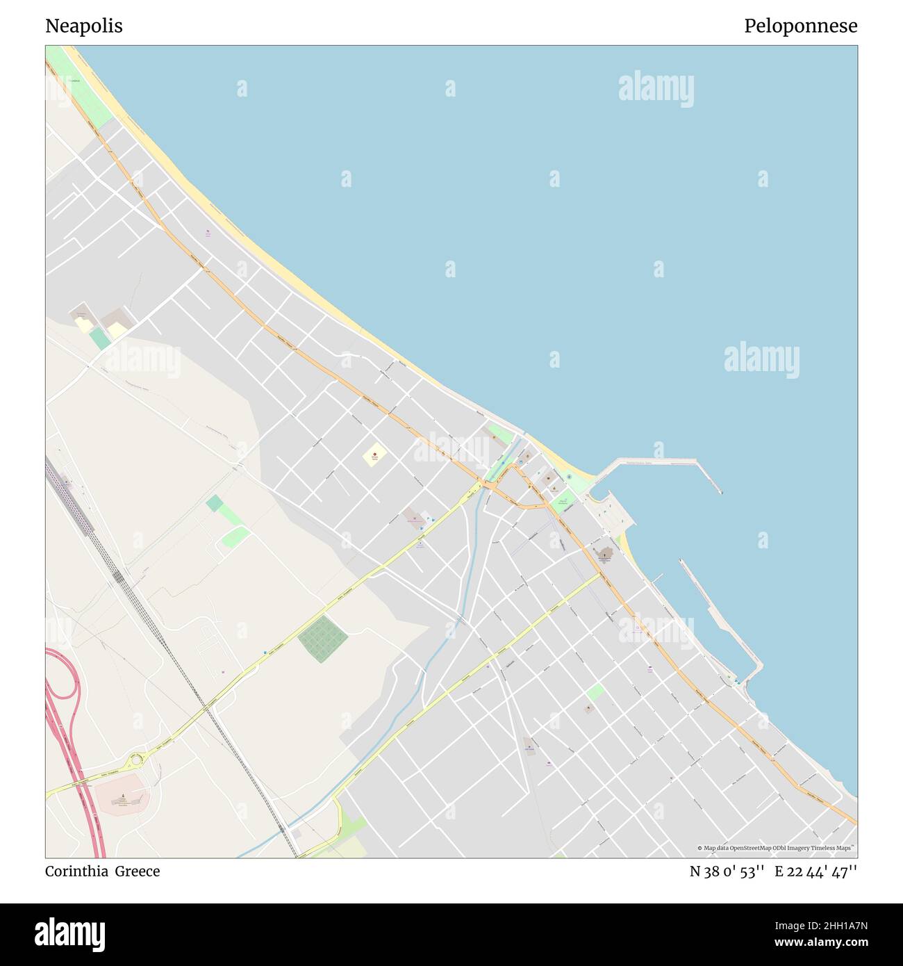 Neapolis, Corinthia, Greece, Peloponnes, N 38 0' 53'', E 22 44' 47 ...