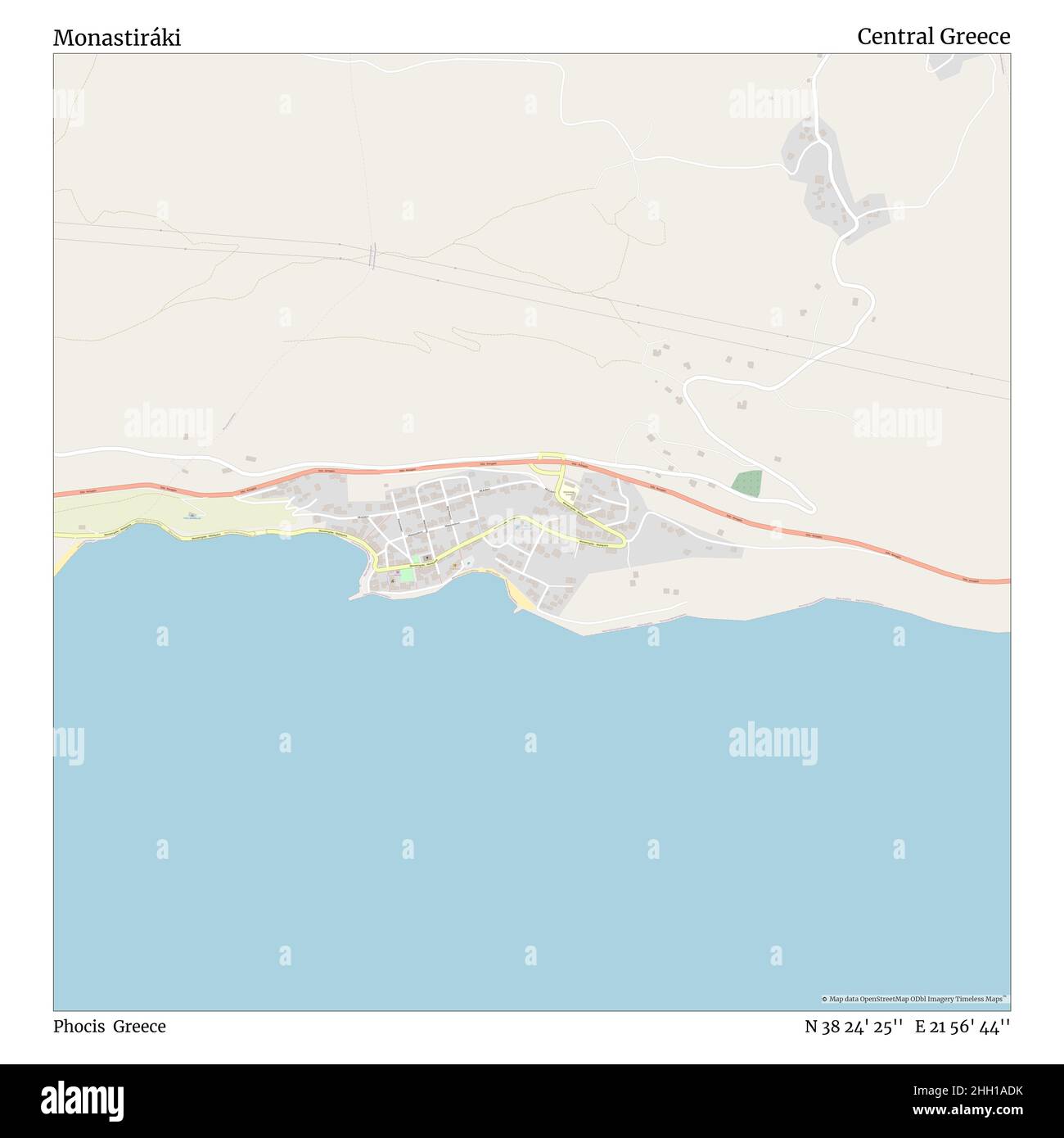 Monastyráki, Phocis, Griechenland, Zentralgriechenland, N 38 24' 25 ...