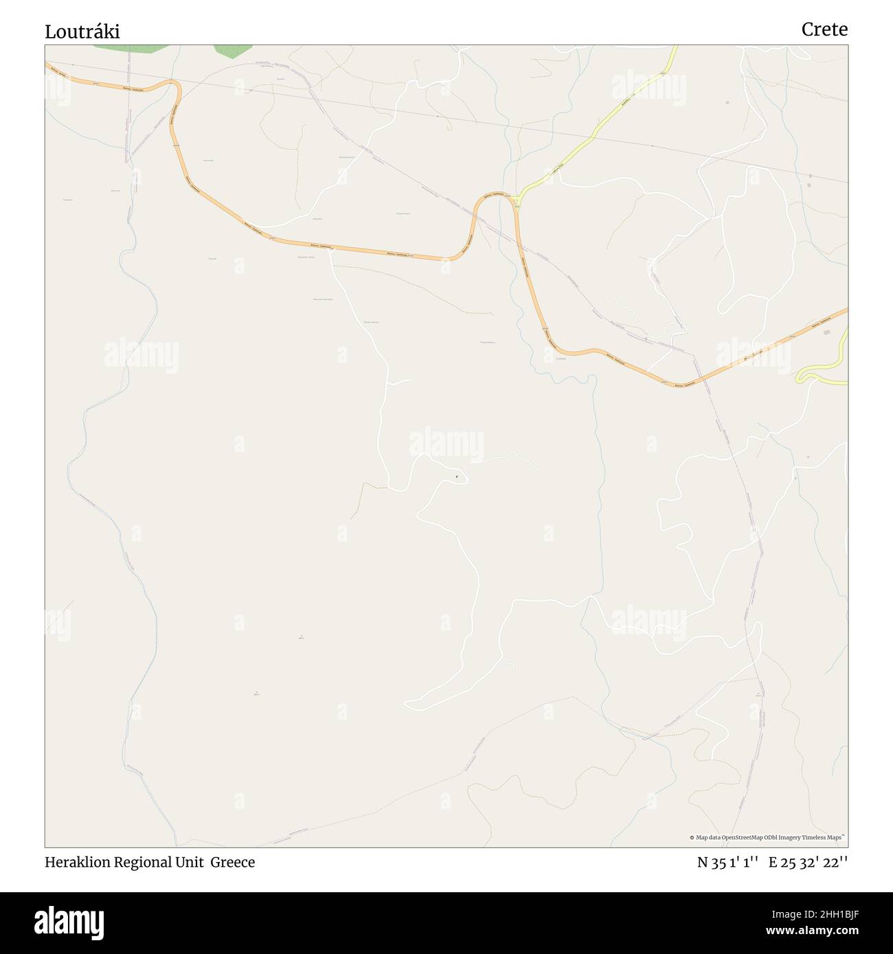 Loutráki, Heraklion Regional Unit, Greece, Crete, N 35 1' 1'', E 25 32 ...