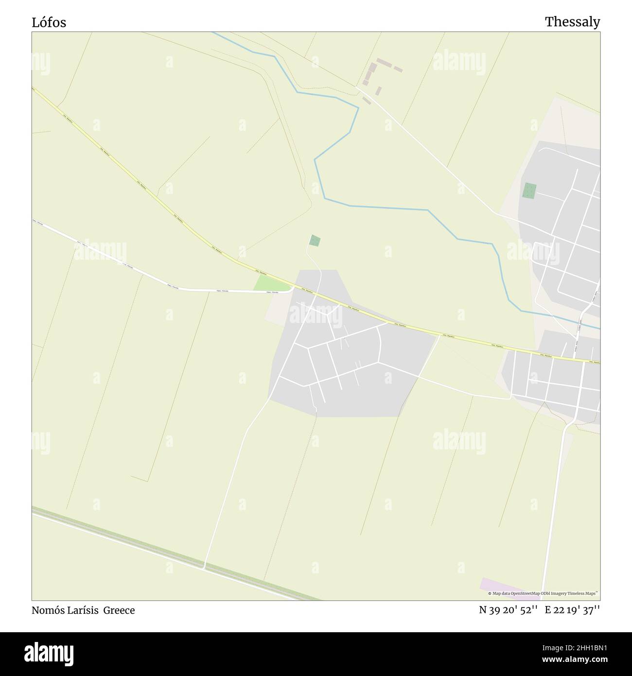 Lófos, Nomós Larísis, Greece, Thessaly, N 39 20' 52'', E 22 19' 37 ...