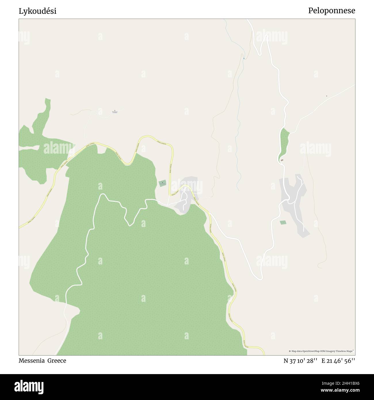 Lykoudési, Messenia, Griechenland, Peloponnes, N 37 10' 28'', E 21 46 ...