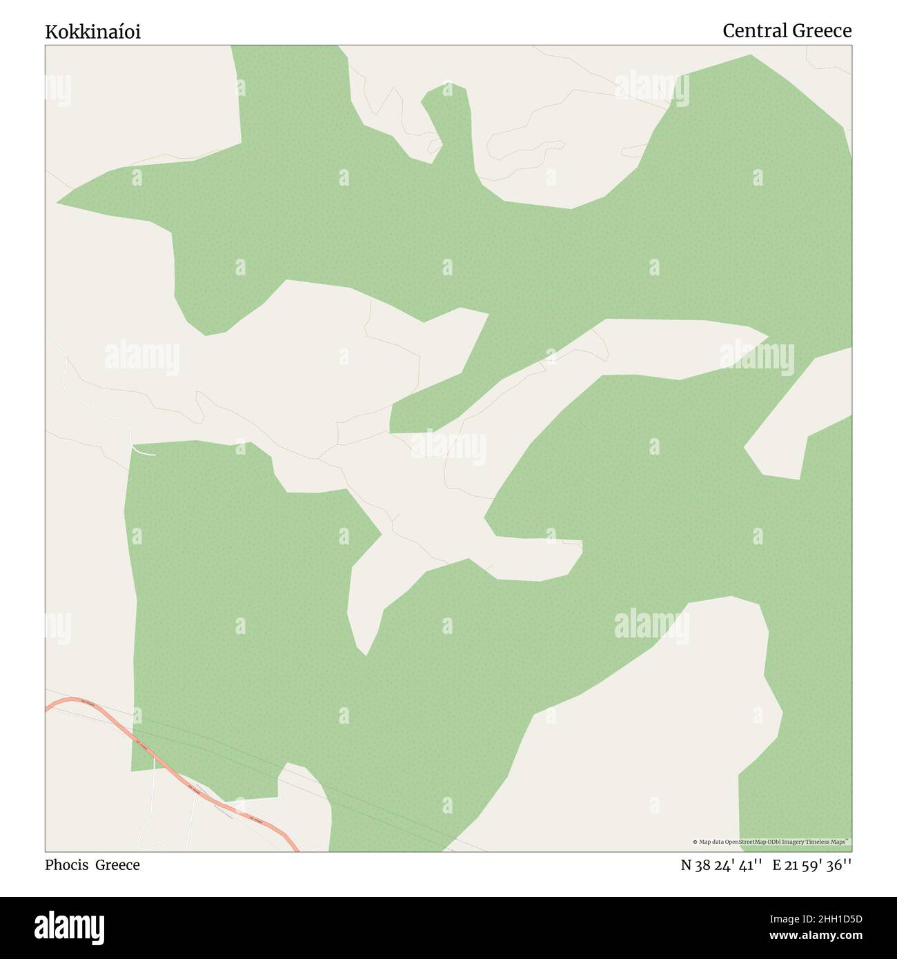 Kokkinaíoi, Phocis, Greece, Central Greece, N 38 24' 41'', E 21 59' 36 ...