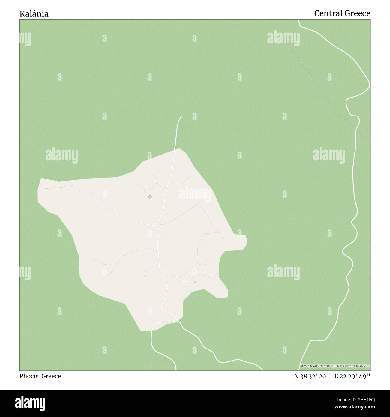 Kalánia, Phocis, Griechenland, Zentralgriechenland, N 38 32' 20'', E 22 ...