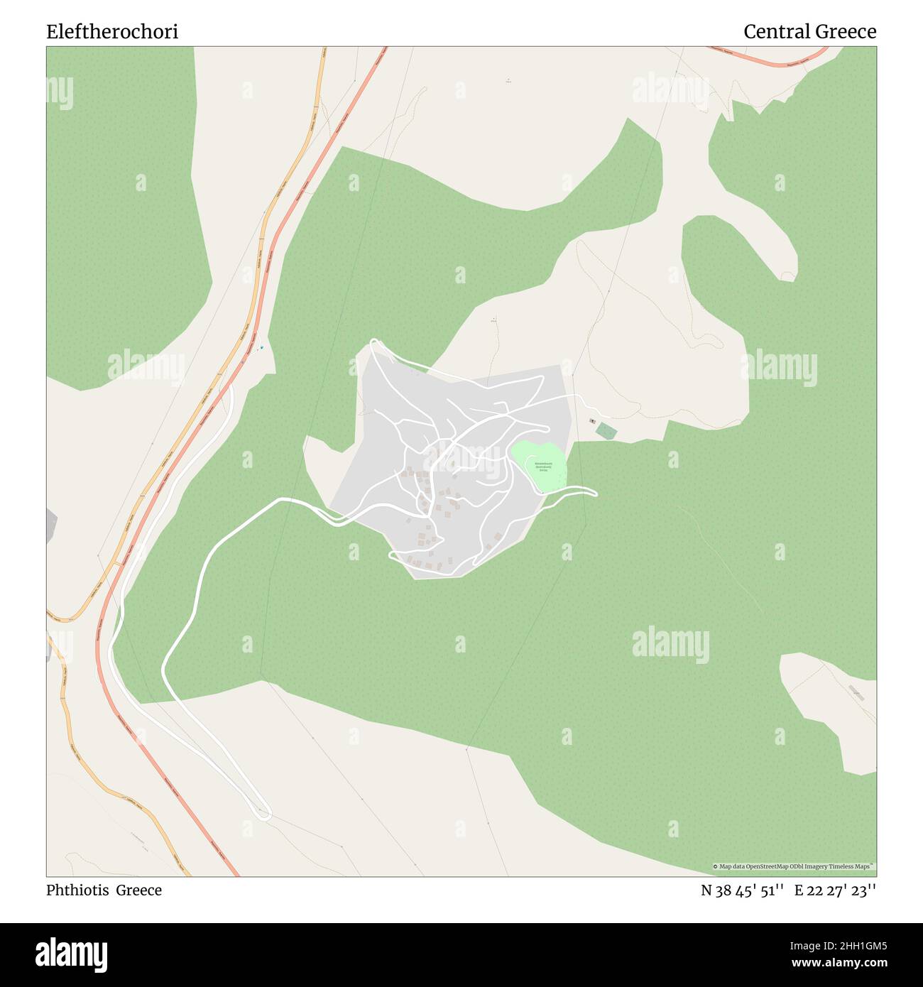 Eleftherochori, Phthiotis, Griechenland, Zentralgriechenland, N 38 45 ...