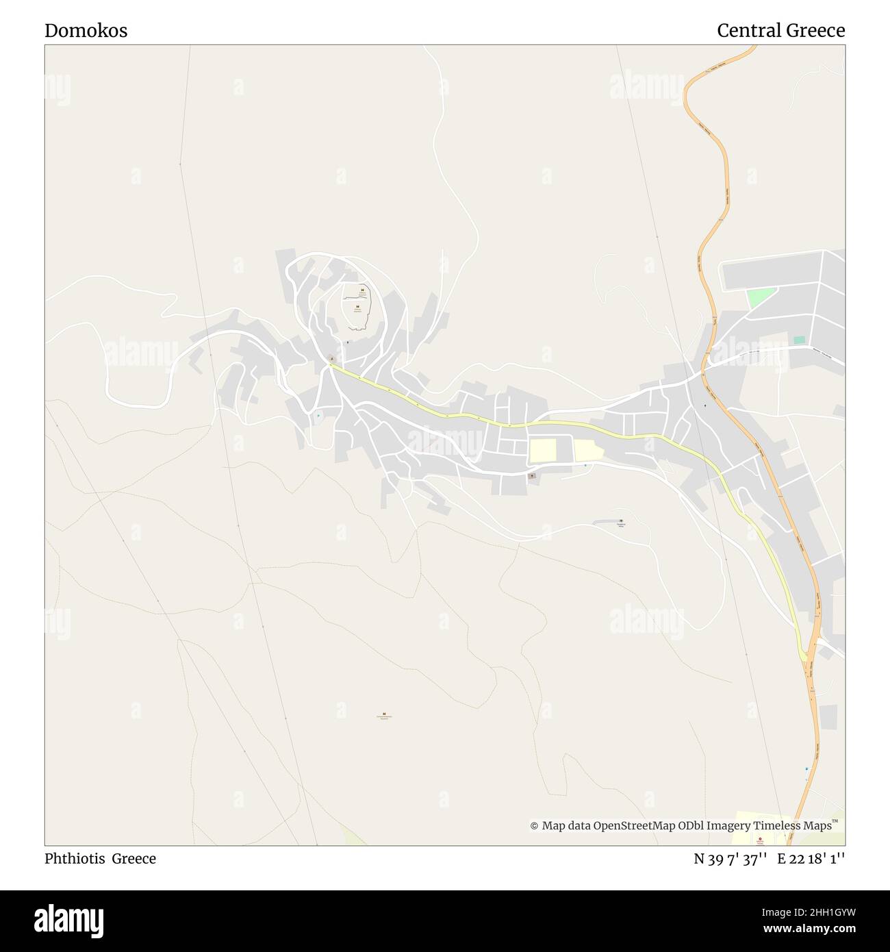 Domokos, Phthiotis, Griechenland, Zentralgriechenland, N 39 7' 37'', E ...