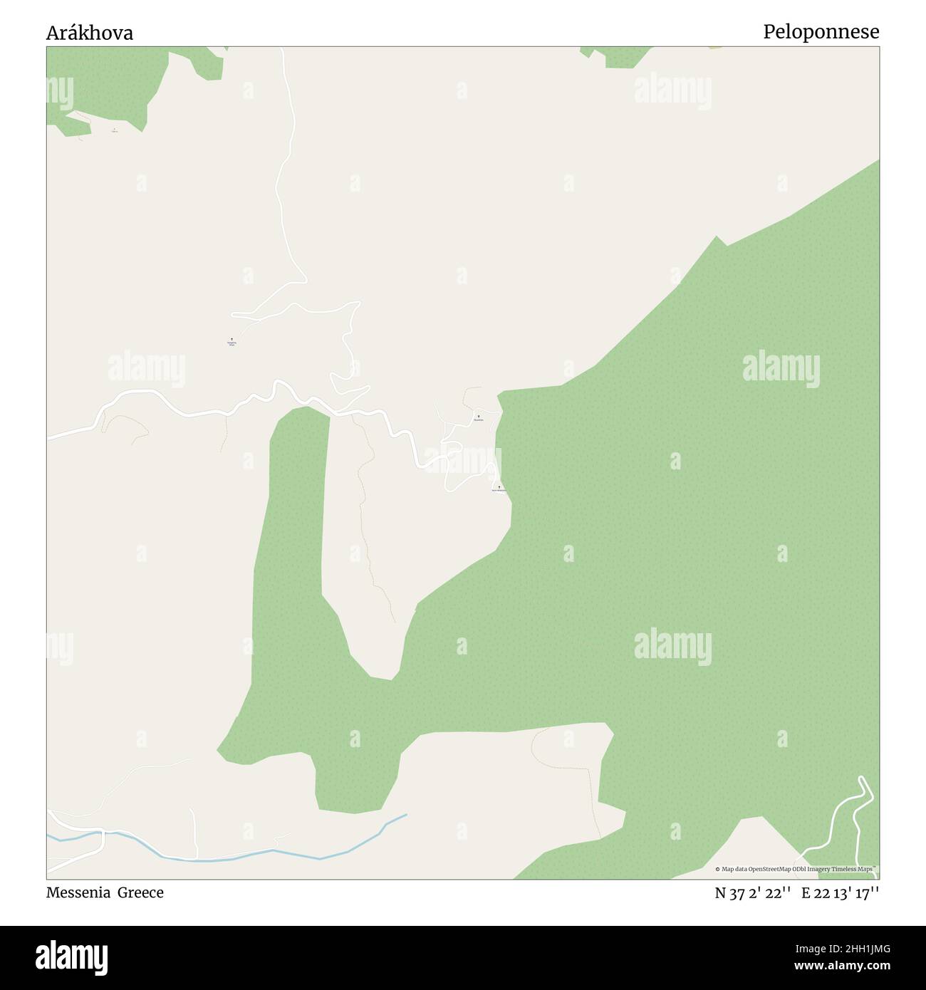 Arákhova, Messenia, Griechenland, Peloponnes, N 37 2' 22'', E 22 13' 17 ...