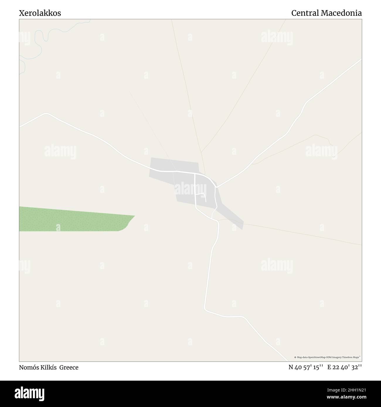 Xerolakkos, Nomós Kilkís, Griechenland, Zentralmakedonien, N 40 57' 15 ...