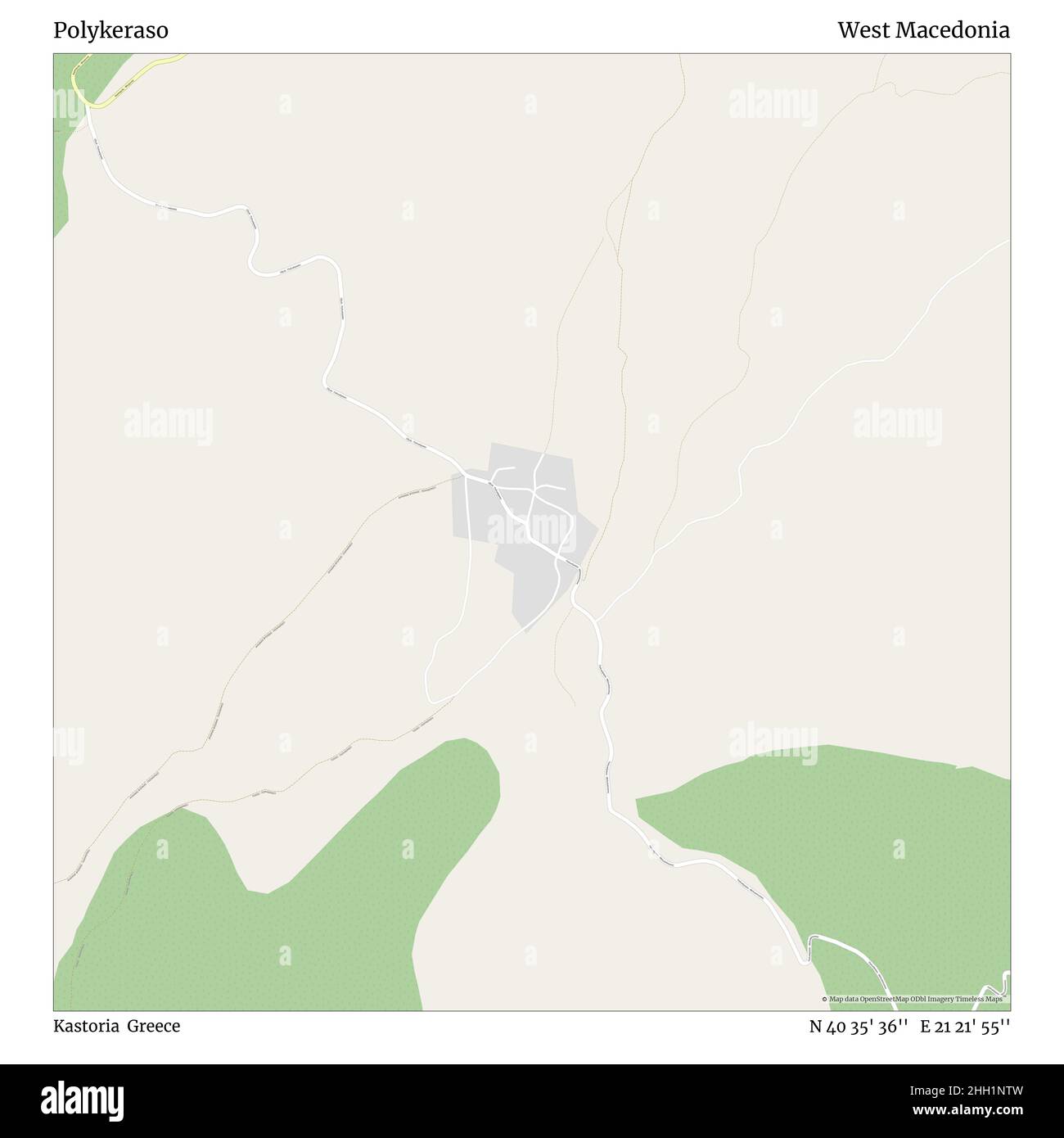 Polykeraso, Kastoria, Griechenland, Westmakedonien, N 40 35' 36'', E 21 ...