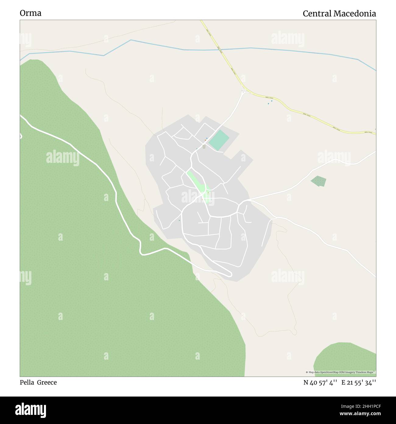 Orma, Pella, Griechenland, Zentralmakedonien, N 40 57' 4'', E 21 55' 34 ...