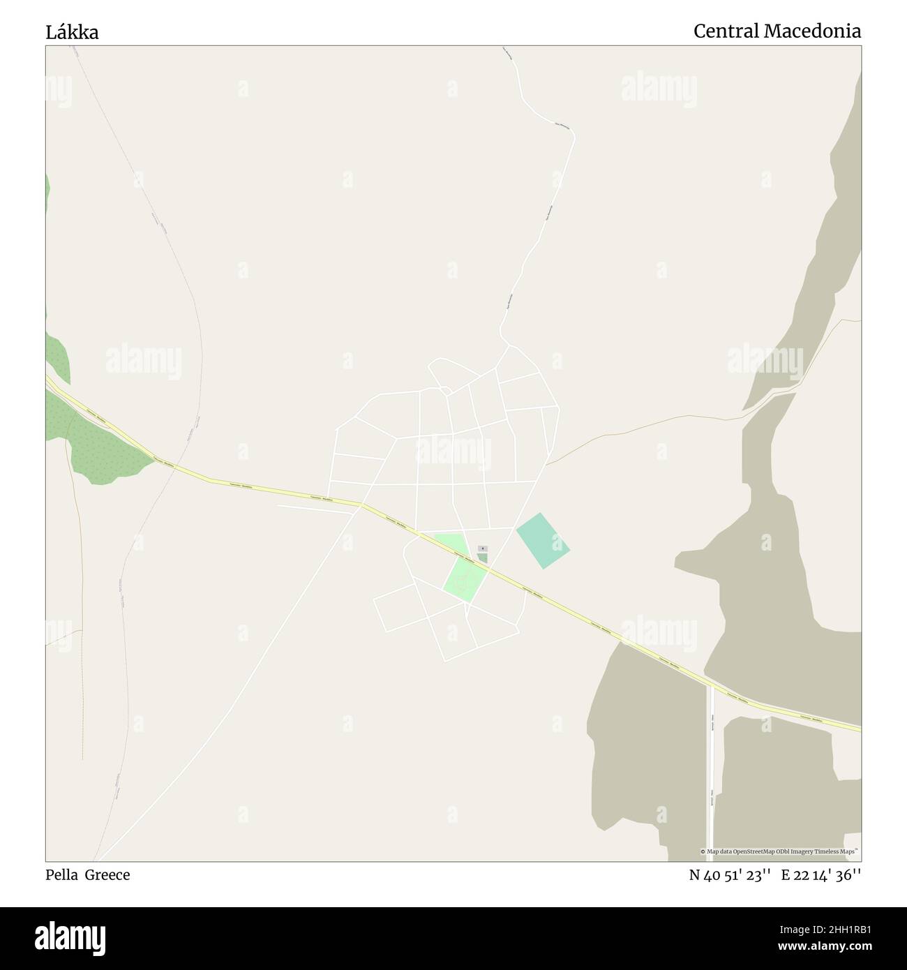 Lákka, Pella, Griechenland, Zentralmakedonien, N 40 51' 23'', E 22 14 ...