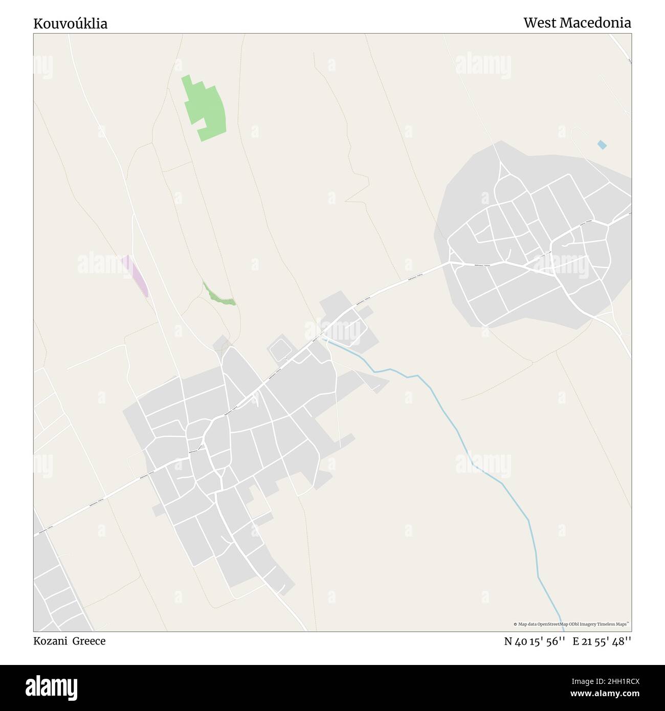 Kouvoúklia, Kozani, Griechenland, Westmakedonien, N 40 15' 56'', E 21 ...