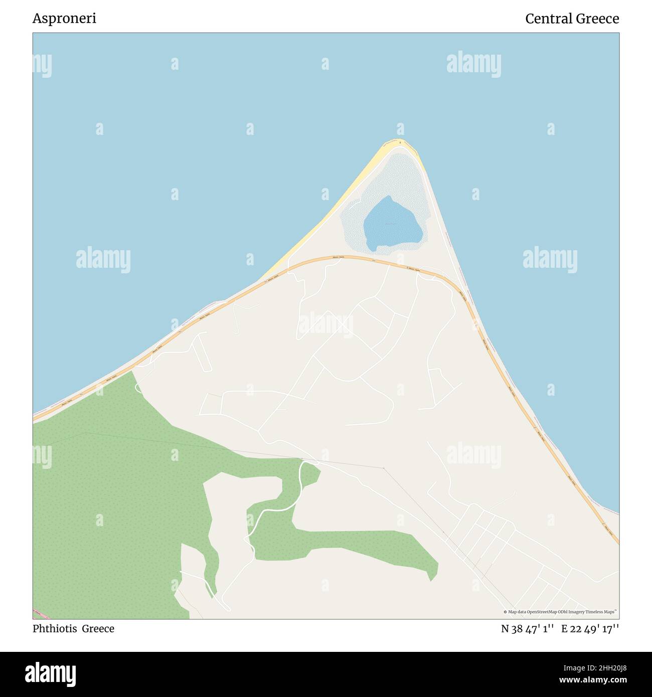 Asproneri, Phthiotis, Griechenland, Zentralgriechenland, N 38 47' 1 ...