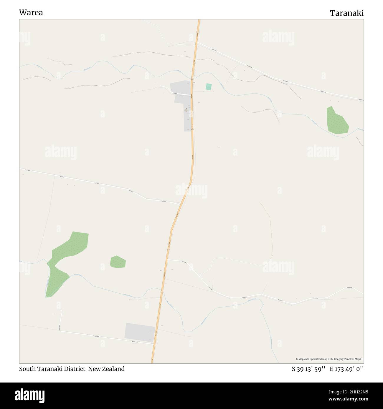 Warea, South Taranaki District, Neuseeland, Taranaki, S 39 13' 59'', E ...