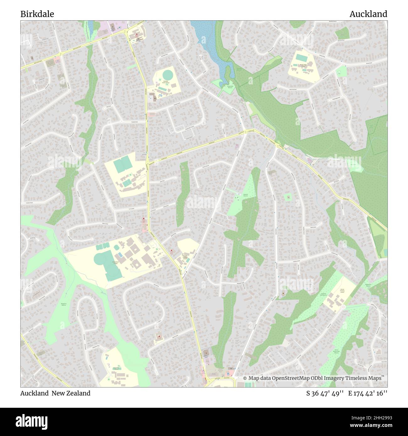 Birkdale, Auckland, Neuseeland, Auckland, S 36 47' 49'', E 174 42' 16 ...