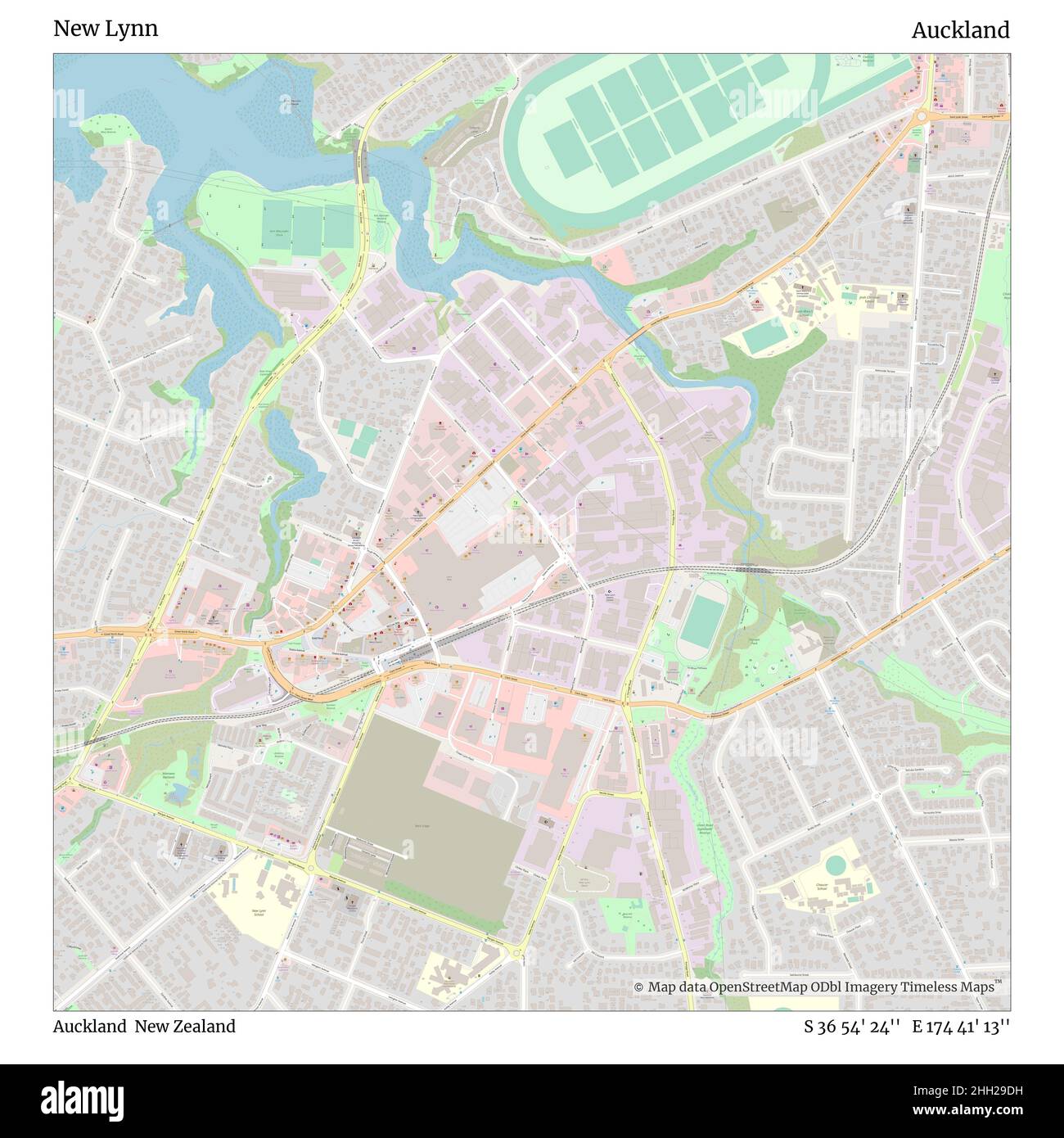 Map of auckland new zealand -Fotos und -Bildmaterial in hoher Auflösung ...