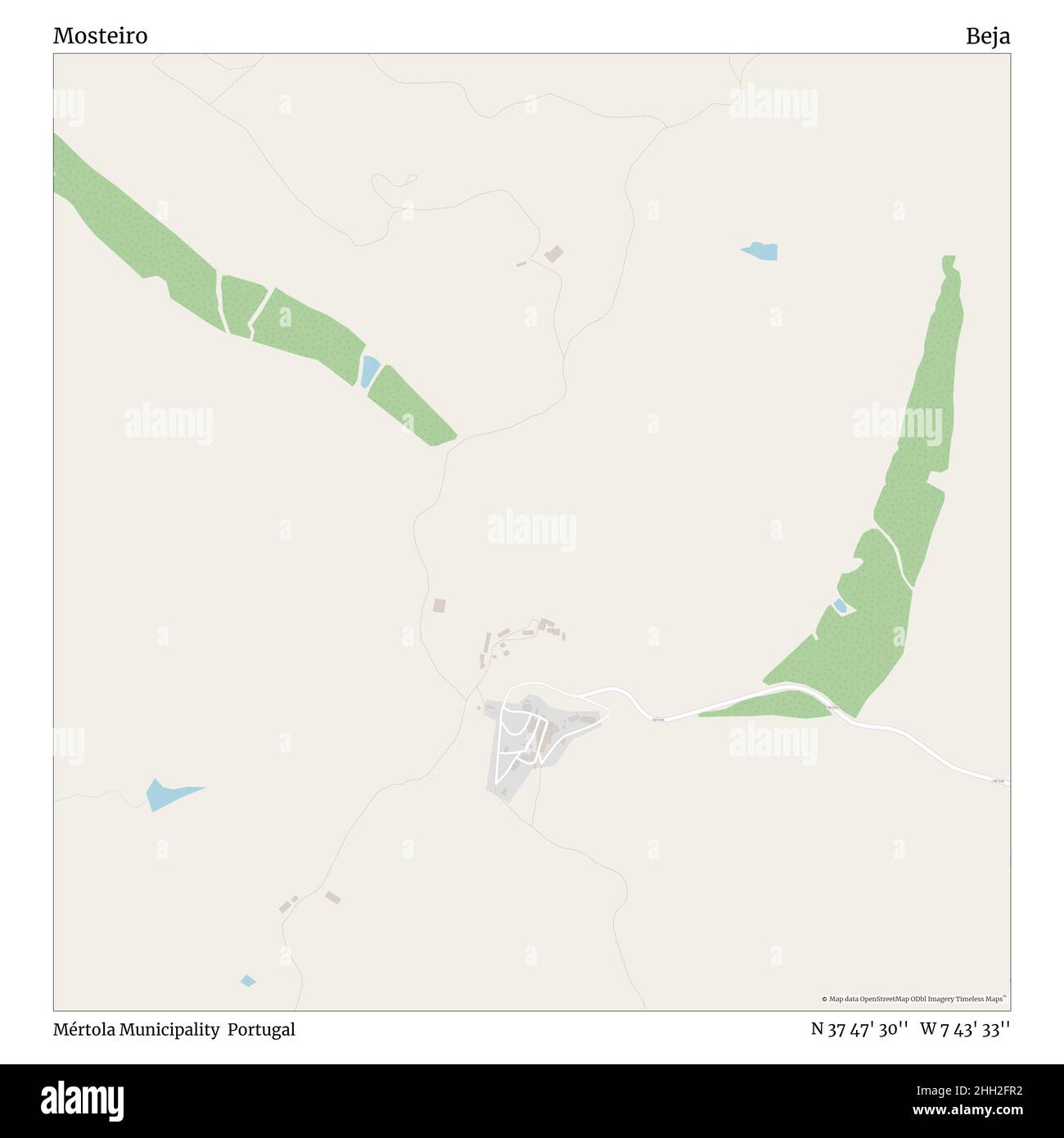 Mosteiro, Gemeinde Mértola, Portugal, Beja, N 37 47' 30'', W 7 43' 33 ...
