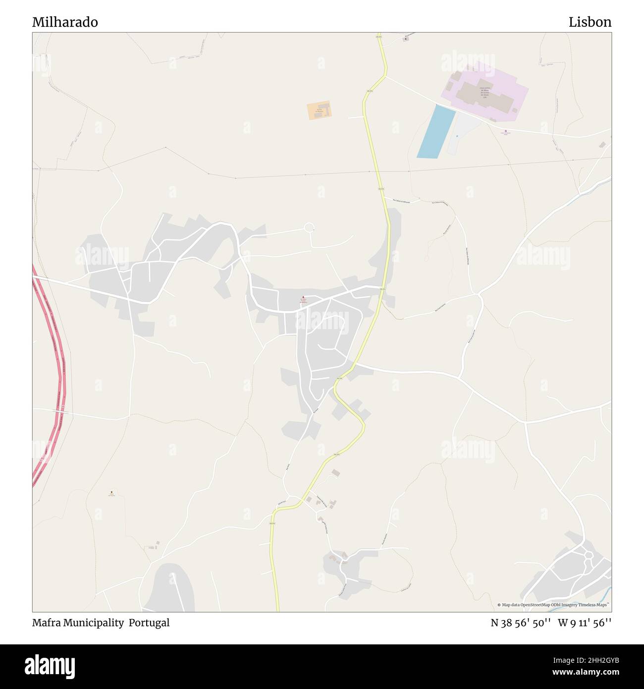 Milharado, Mafra Municipality, Portugal, Lissabon, N 38 56' 50'', W 9 ...