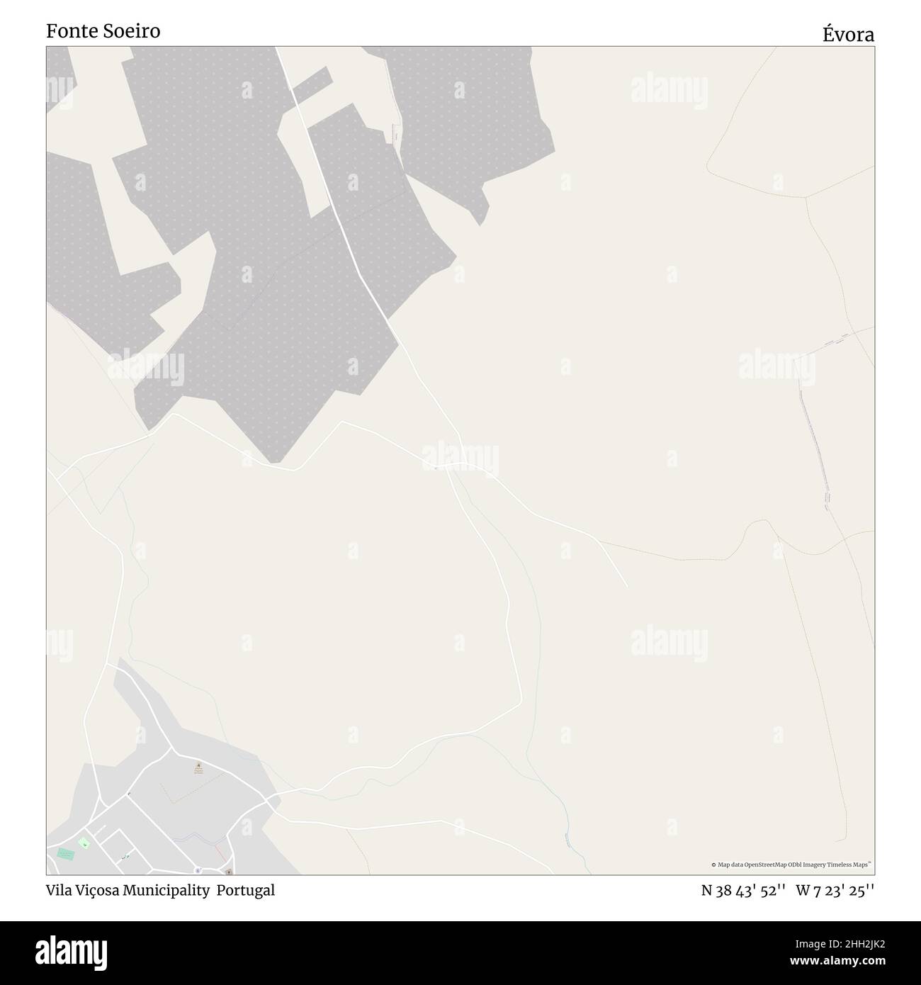 Fonte Soeiro, Vila Viçosa Gemeinde, Portugal, Évora, N 38 43' 52'', W 7 ...