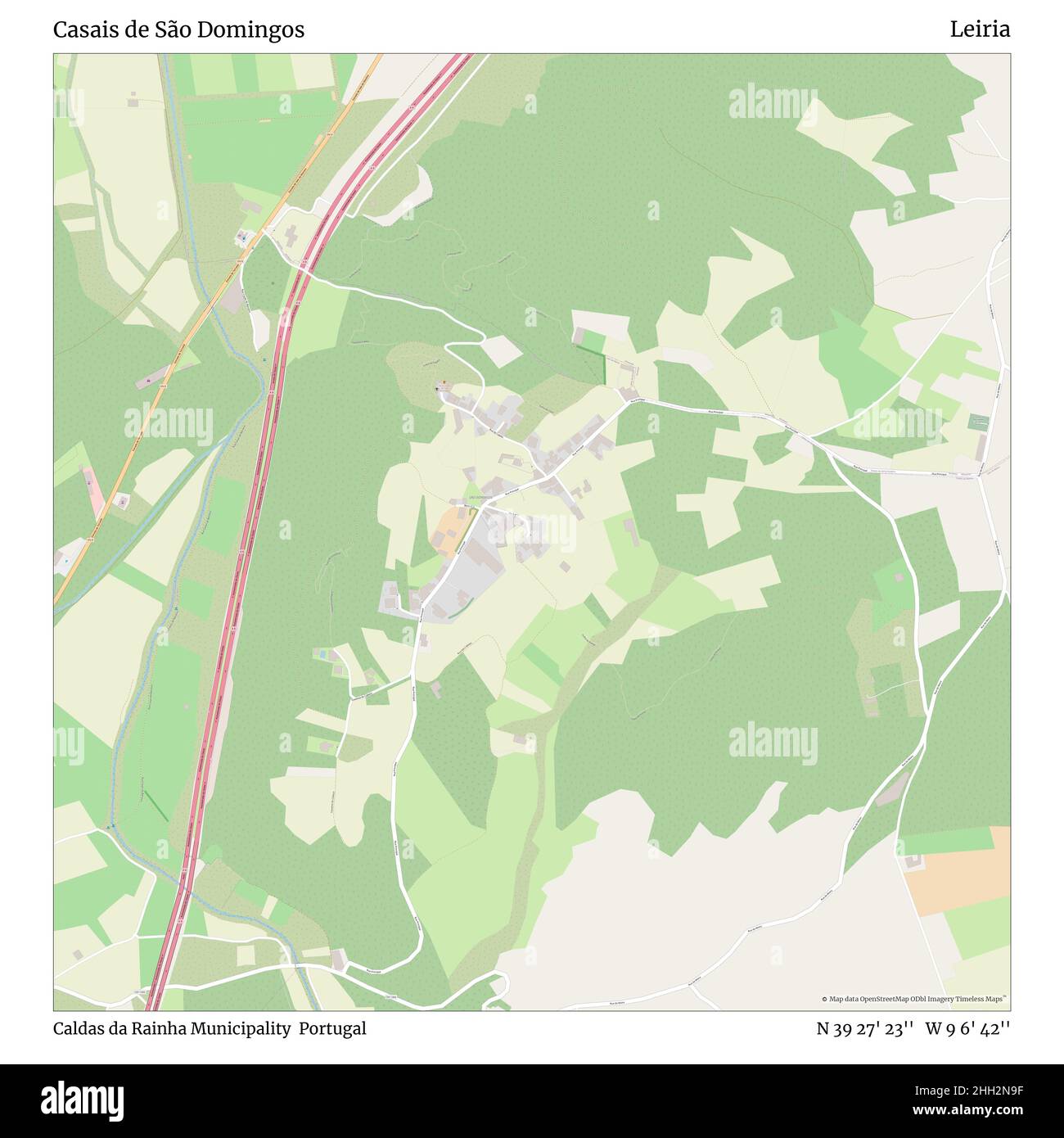 Casais de São Domingos, Gemeinde Caldas da Rainha, Portugal, Leiria, N ...