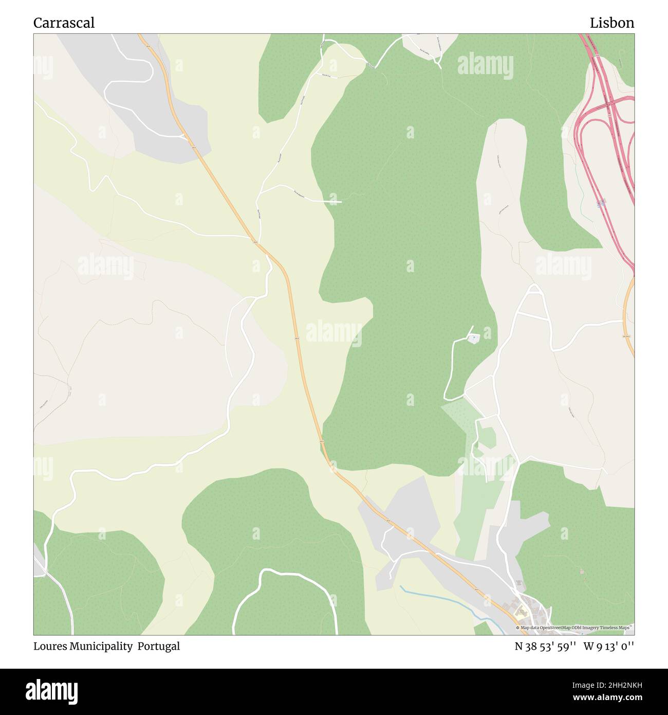 Carrascal, Gemeinde Loures, Portugal, Lissabon, N 38 53' 59'', W 9 13 ...