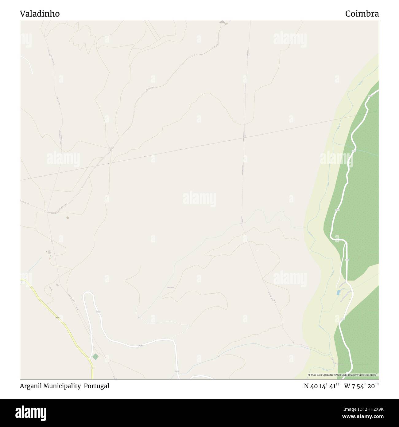 Valadinho, Gemeinde Arganil, Portugal, Coimbra, N 40 14' 41'', W 7 54 ...