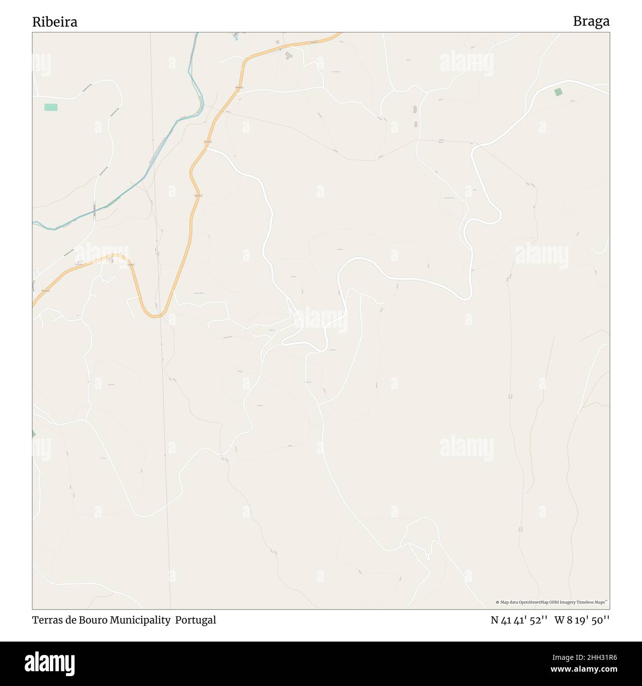 Ribeira, Gemeinde Terras de Bouro, Portugal, Braga, N 41 41' 52'', W 8 ...