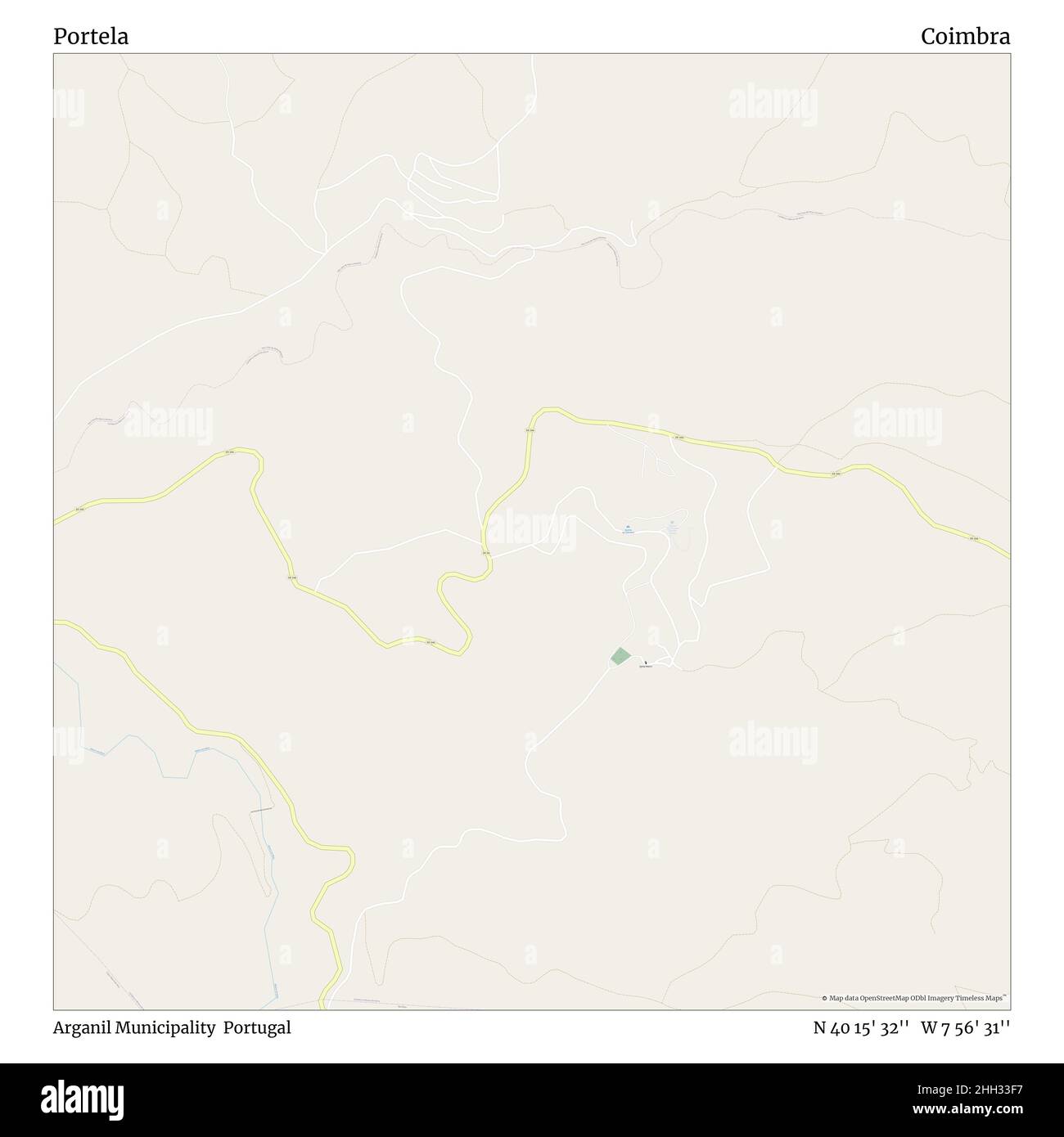 Portela, Gemeinde Arganil, Portugal, Coimbra, N 40 15' 32'', W 7 56' 31 ...