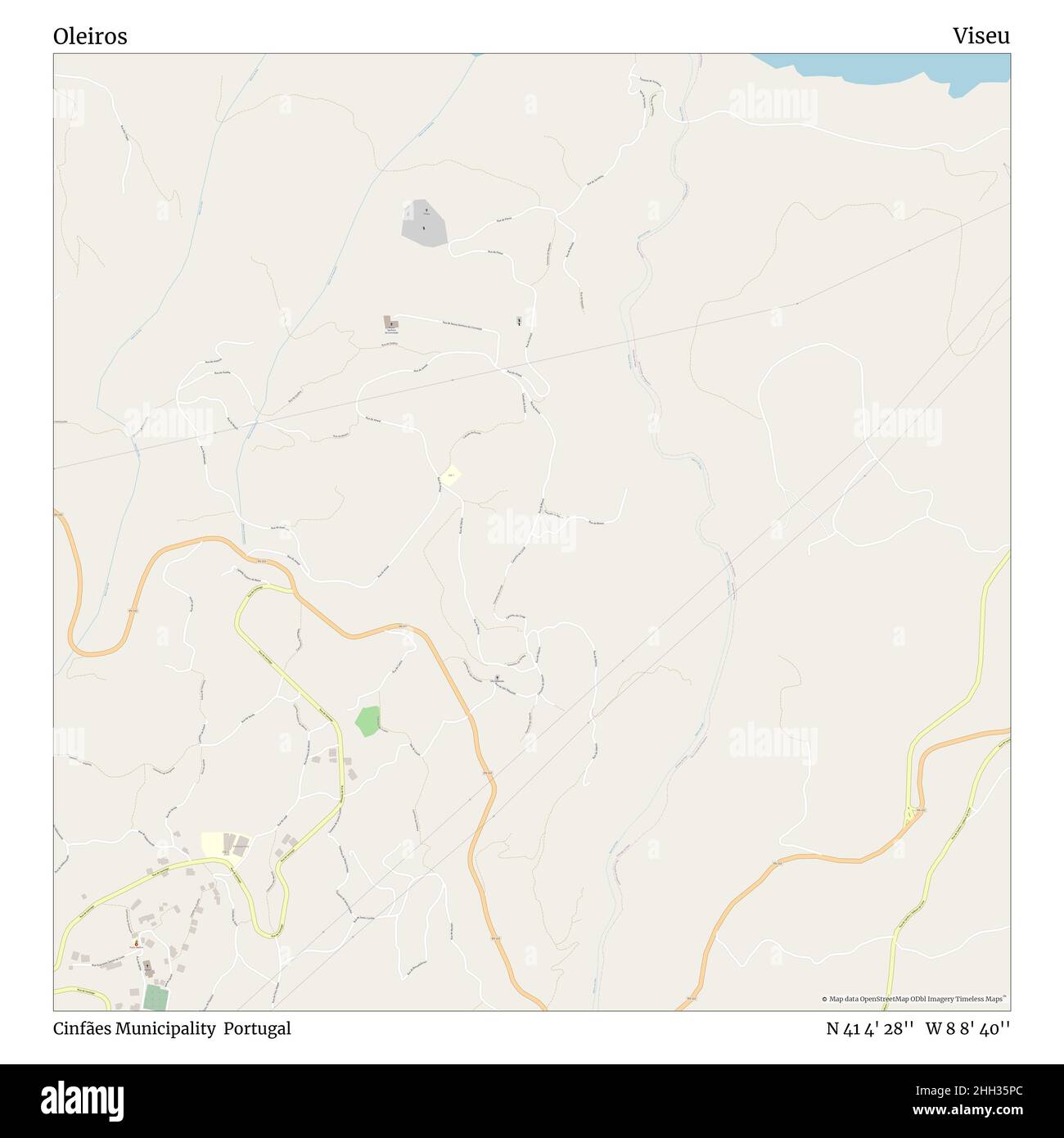 Oleiros, Gemeinde Cinfães, Portugal, Viseu, N 41 4' 28'', W 8 8' 40 ...