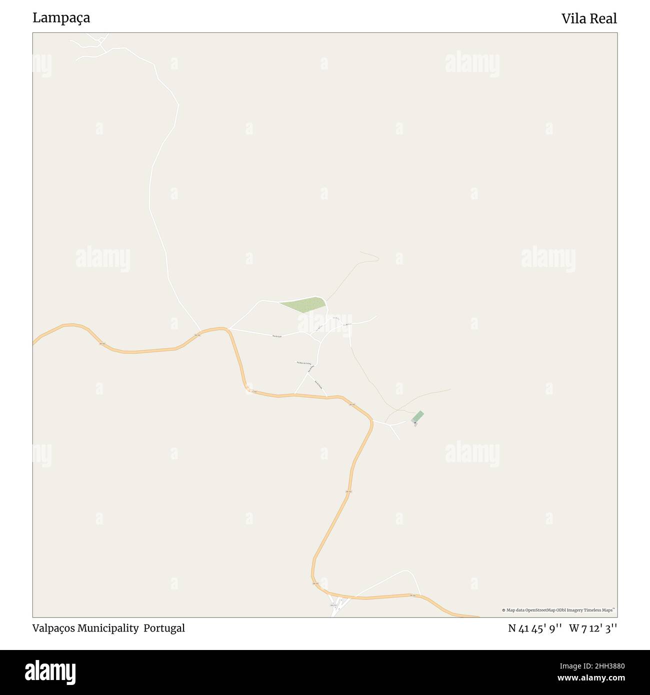 Lampaça, Gemeinde Valpaços, Portugal, Vila Real, N 41 45' 9'', W 7 12 ...