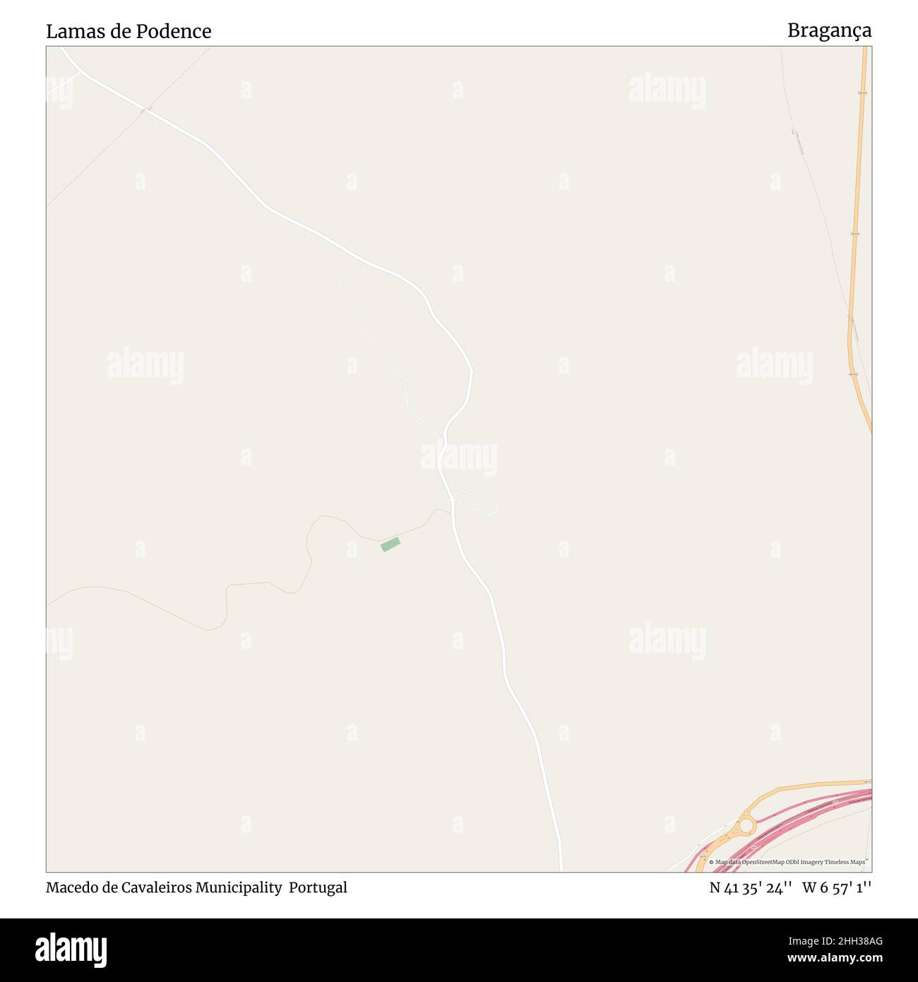 Lamas de Podence, Gemeinde Macedo de Cavaleiros, Portugal, Bragança, N ...