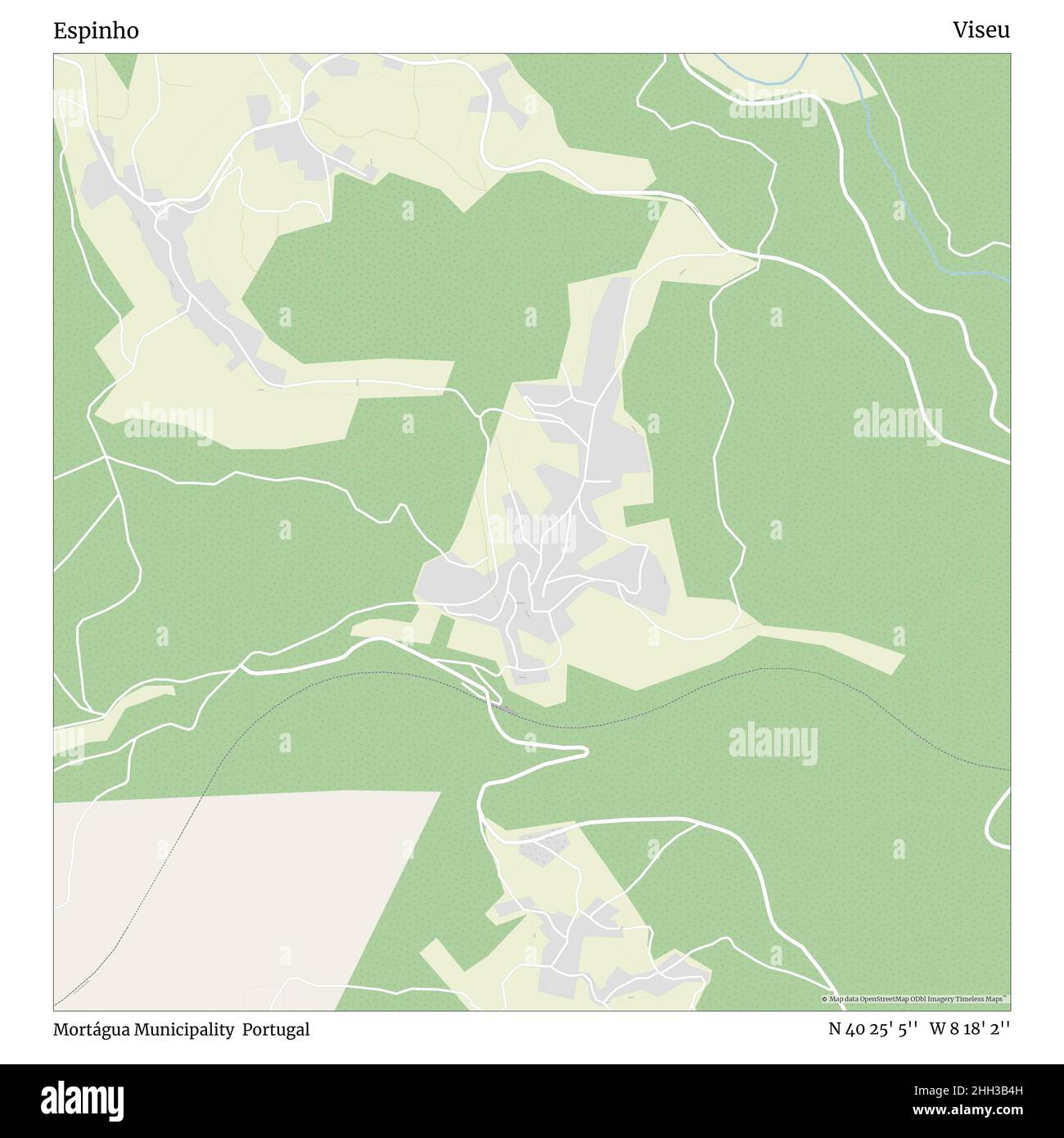 Espinho, Gemeinde Mortágua, Portugal, Viseu, N 40 25' 5'', W 8 18' 2 ...