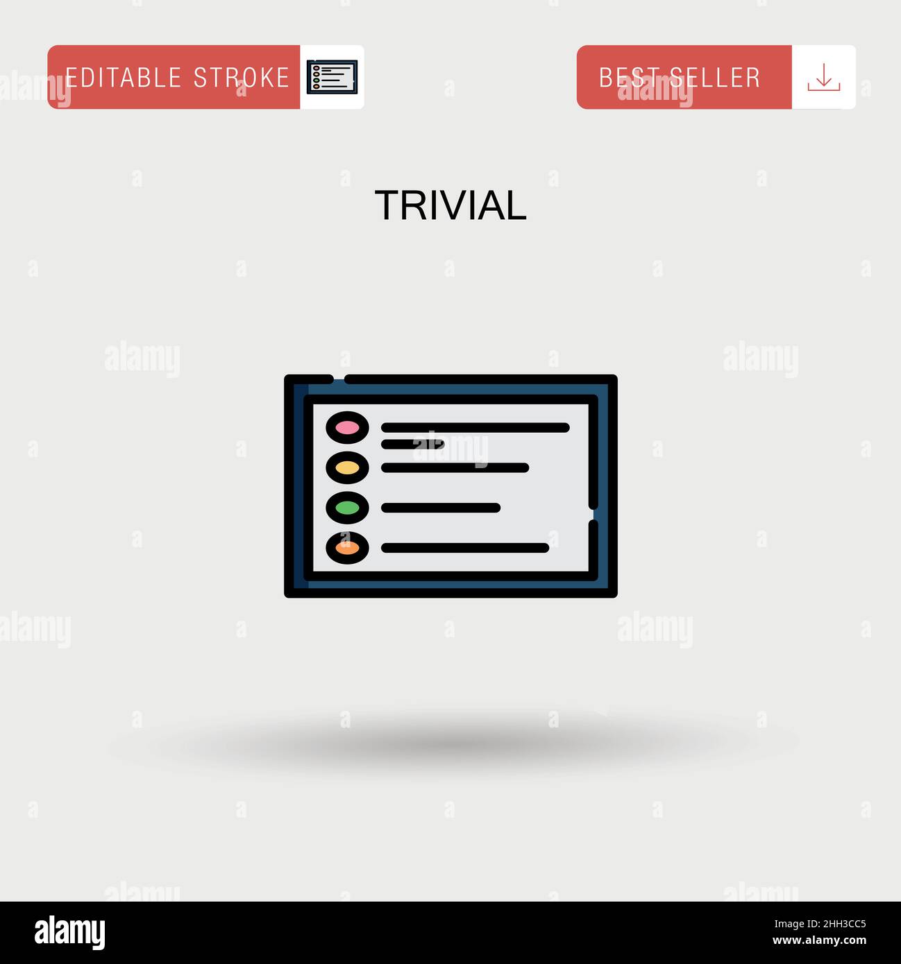 Logo trivial -Fotos und -Bildmaterial in hoher Auflösung – Alamy