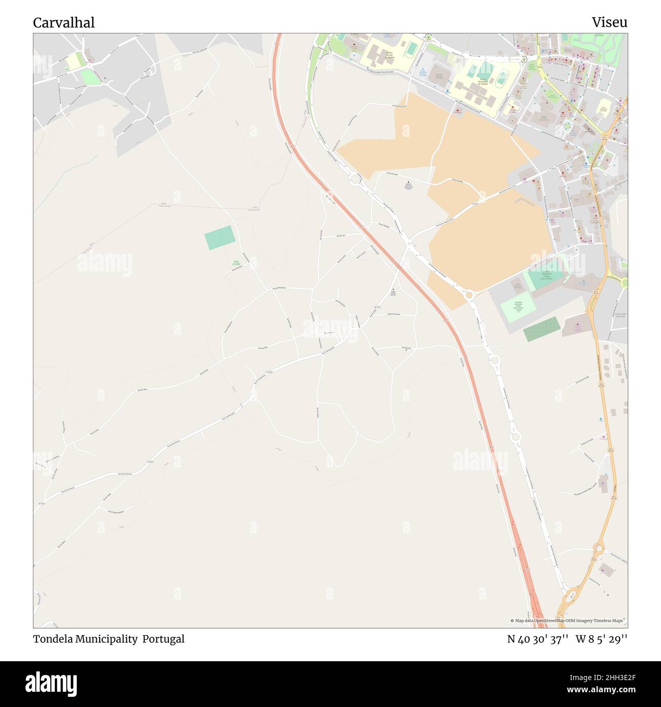 Carvalhal, Gemeinde Tondela, Portugal, Viseu, N 40 30' 37'', W 8 5' 29 ...