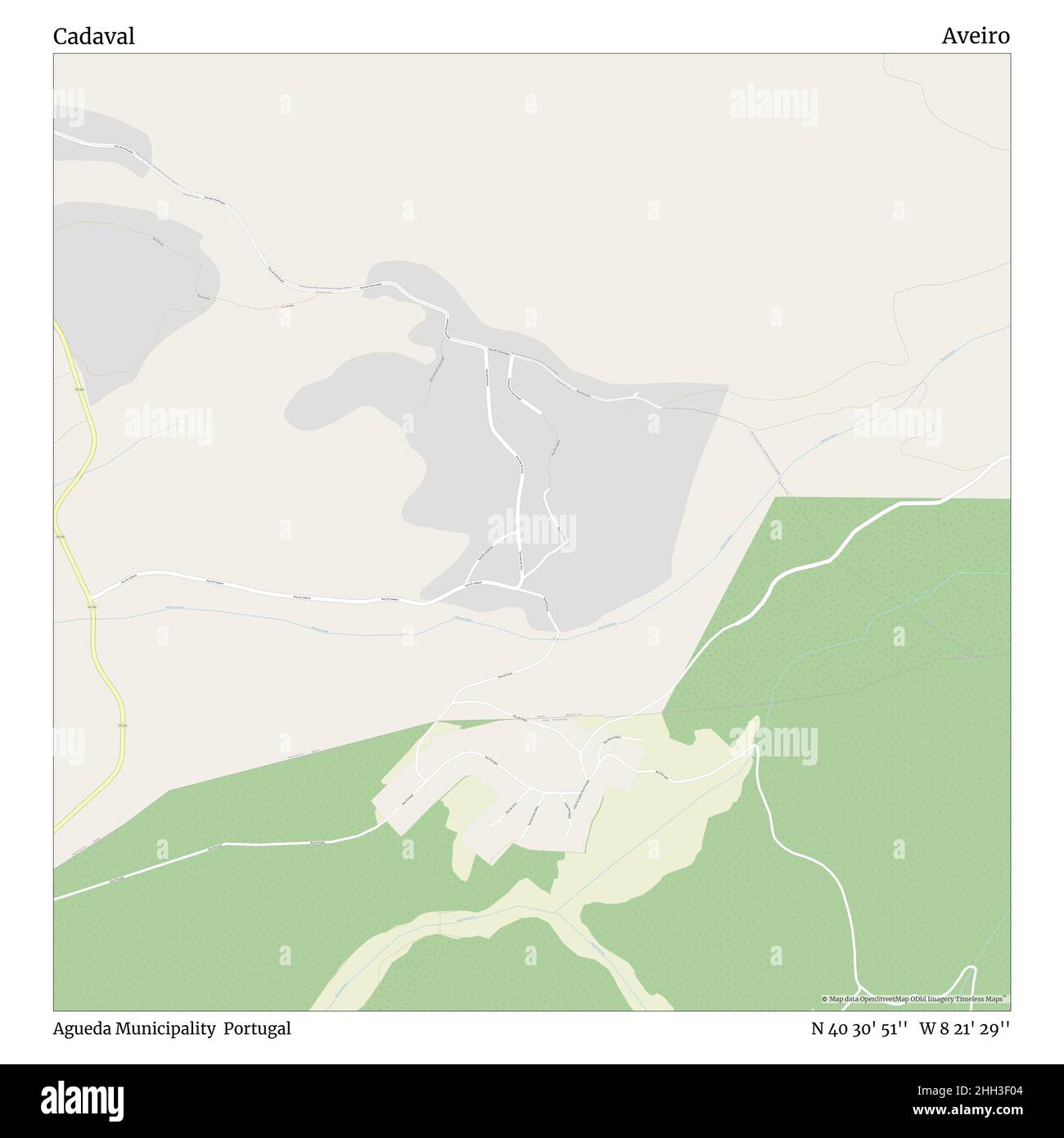 Cadaval, Gemeinde Agueda, Portugal, Aveiro, N 40 30' 51'', W 8 21' 29 ...