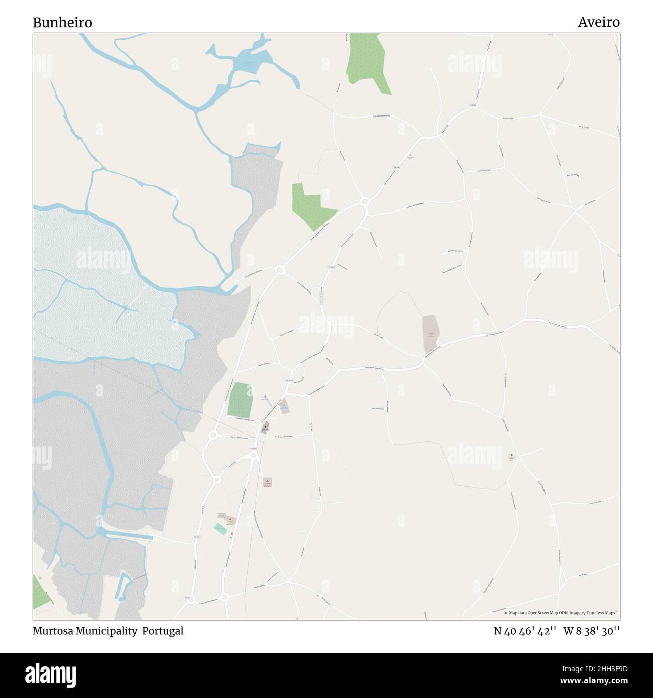 Bunheiro, Municipio Murtosa, Portugal, Aveiro, N 40 46' 42'', W 8 38 ...