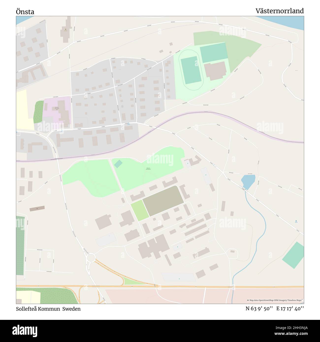 Önsta, Sollefteå Kommun, Schweden, Västernorrland, N 63 9' 50'', E 17 ...