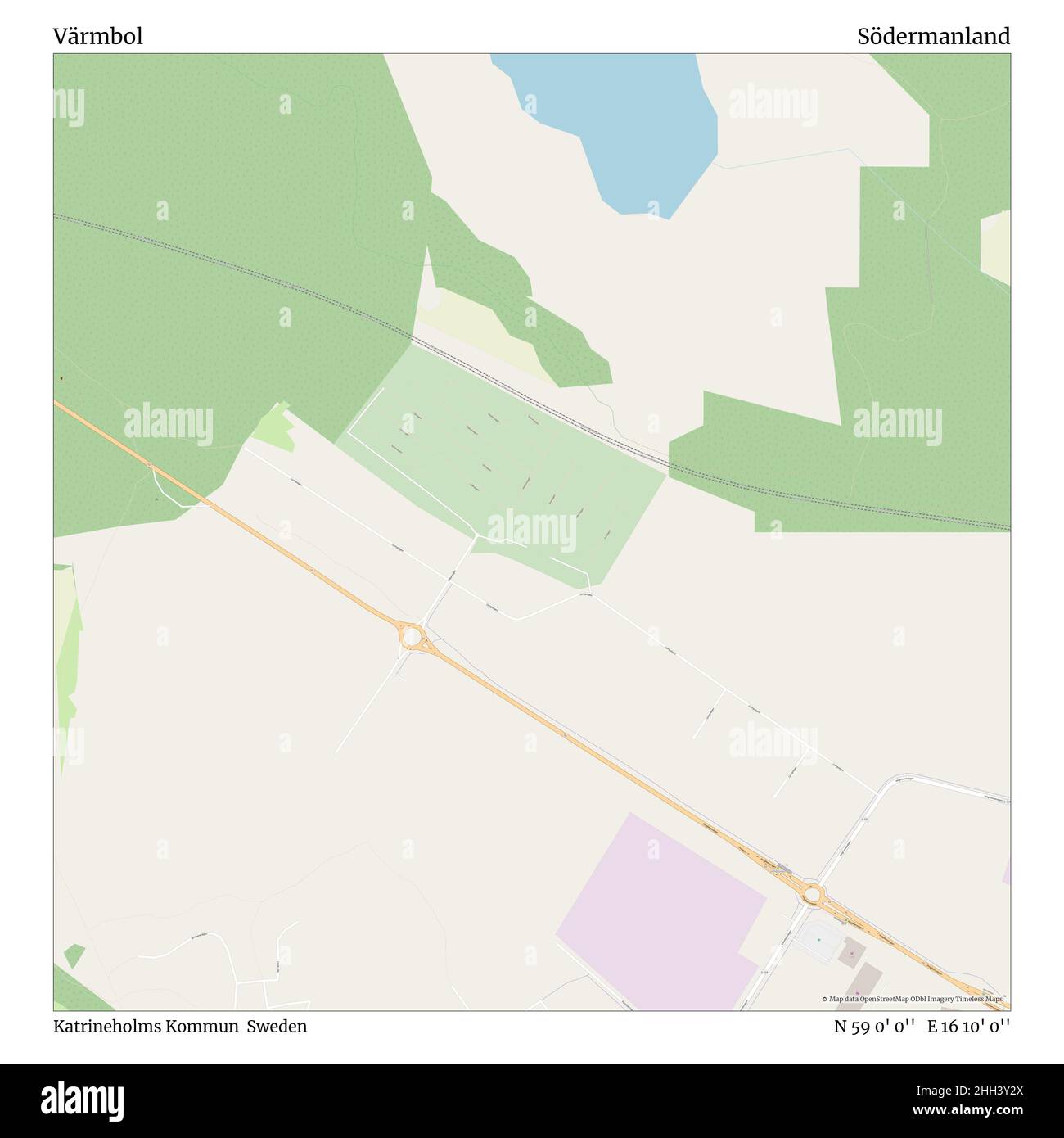 Värmbol, Katrineholms Kommun, Schweden, Södermanland, N 59 0' 0'', E 16 ...