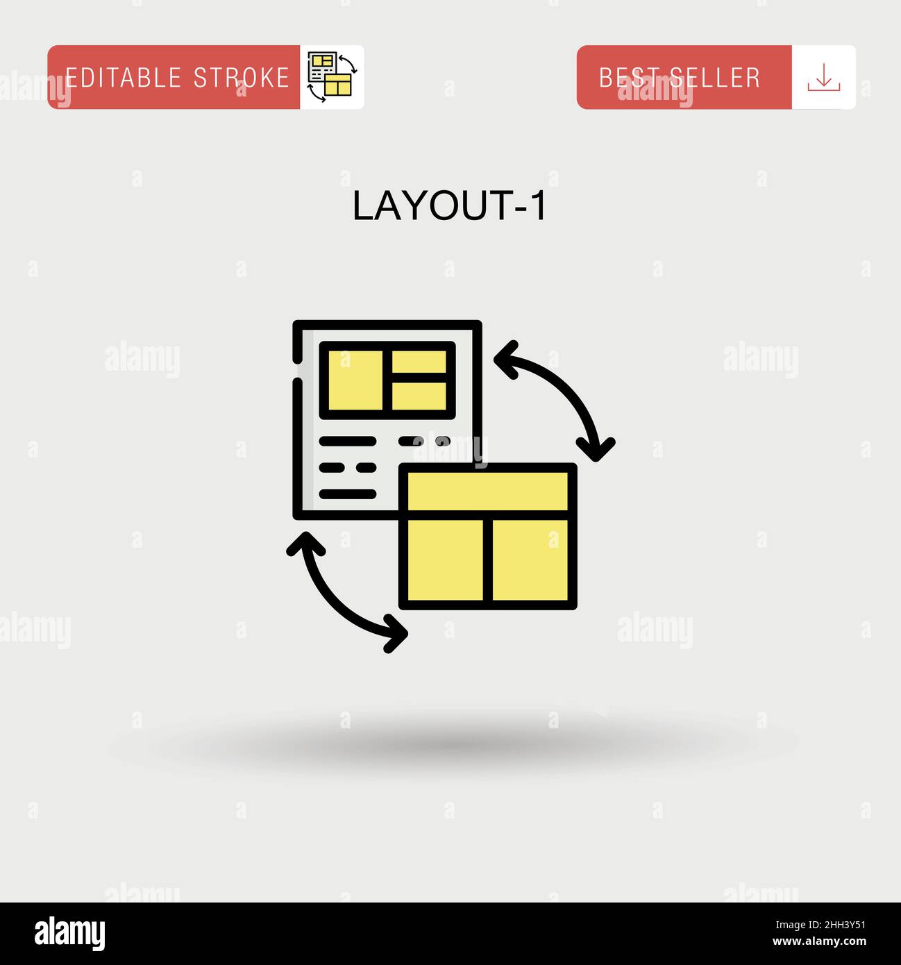 Layout symbol Stock-Vektorgrafiken kaufen - Alamy