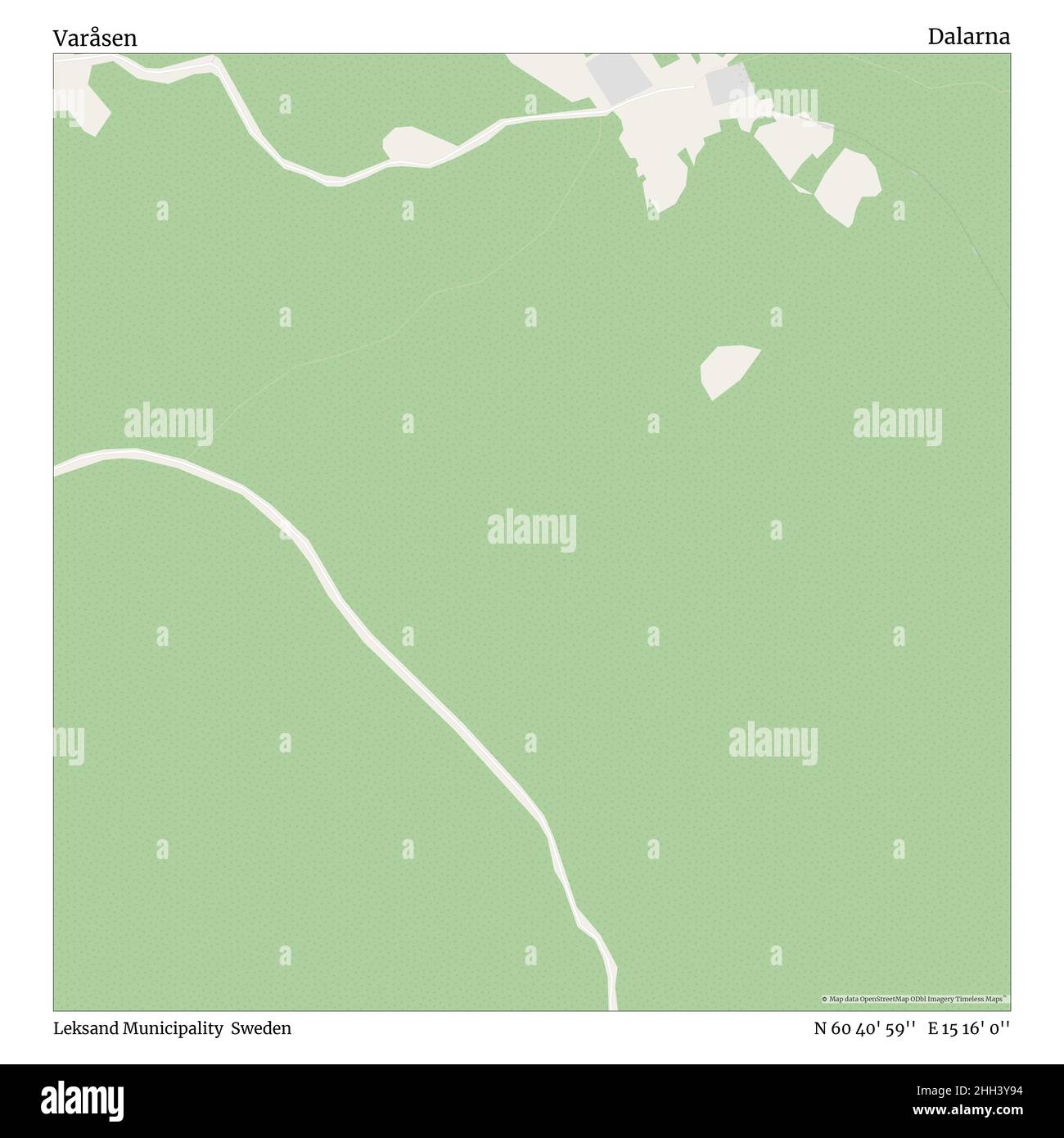 Varåsen, Gemeinde Leksand, Schweden, Dalarna, N 60 40' 59'', E 15 16' 0 ...