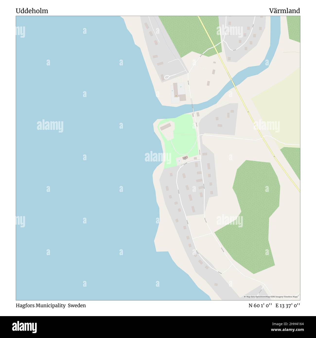 Uddeholm, Gemeinde Hagfors, Schweden, Värmland, N 60 1' 0'', E 13 37' 0 ...