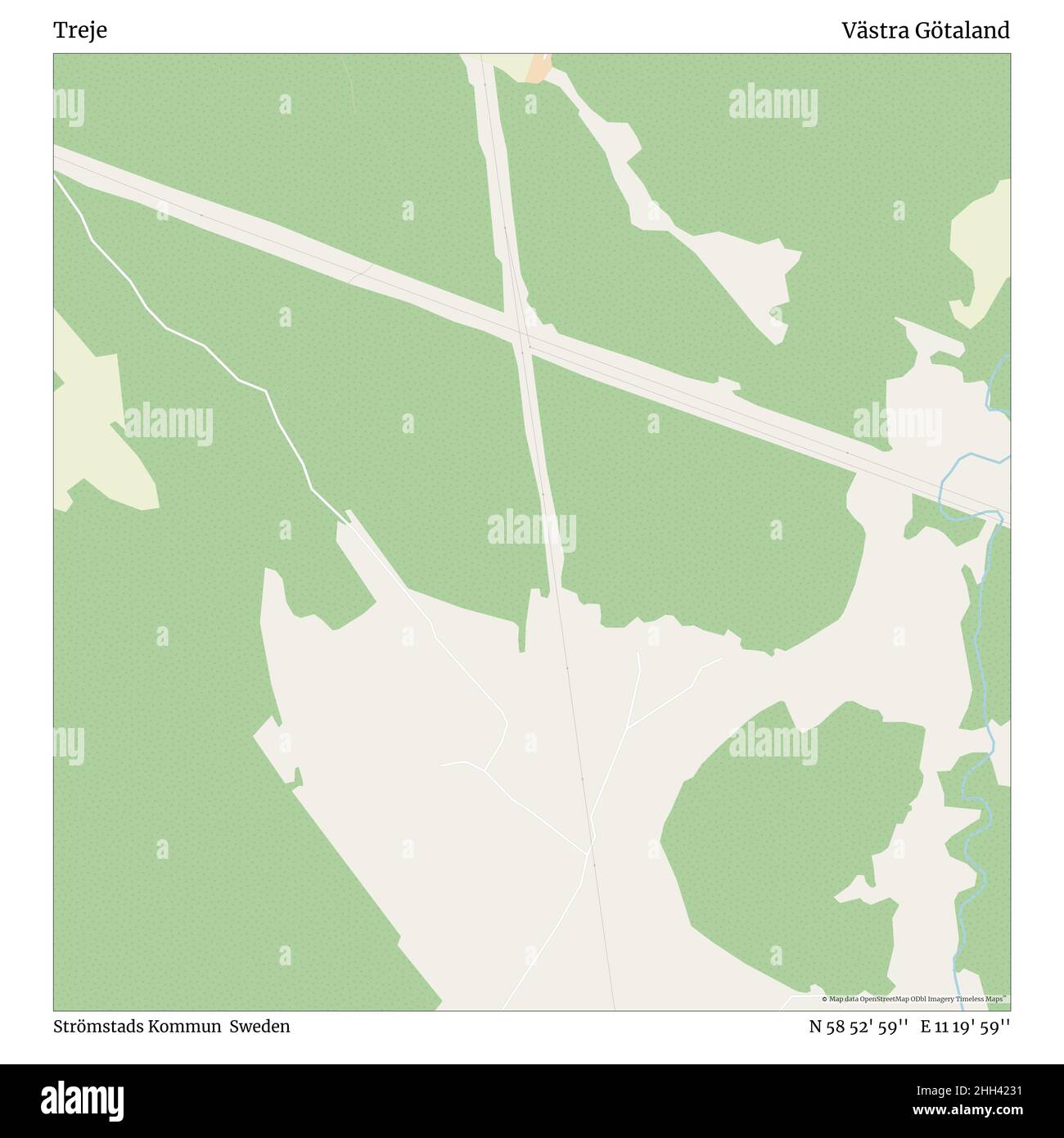 Treje, Strömstads Kommun, Schweden, Västra Götaland, N 58 52' 59'', E ...