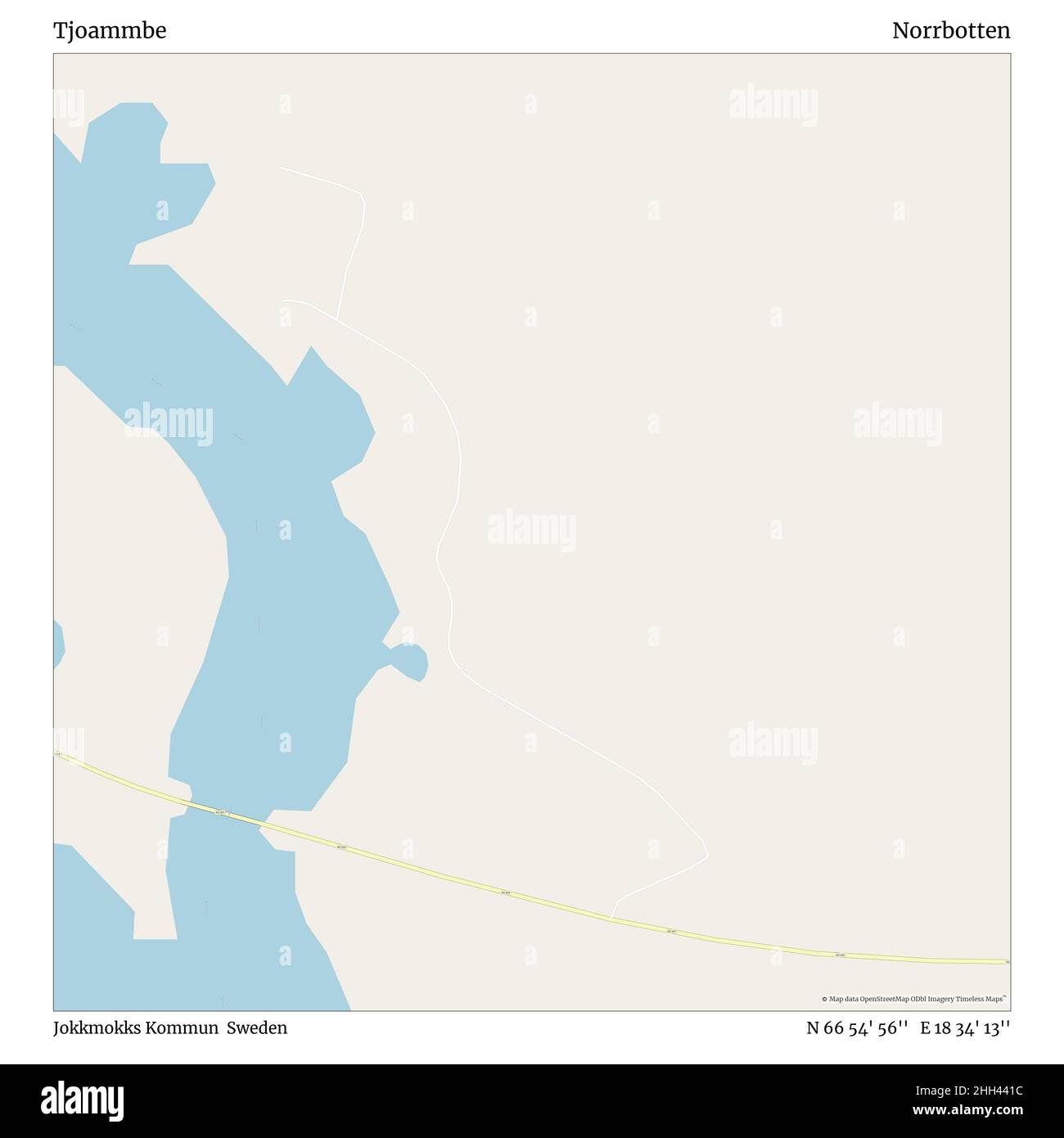 Tjoammbe, Jokkmokks Kommun, Sweden, Norrbotten, N 66 54' 56'', E 18 34 ...