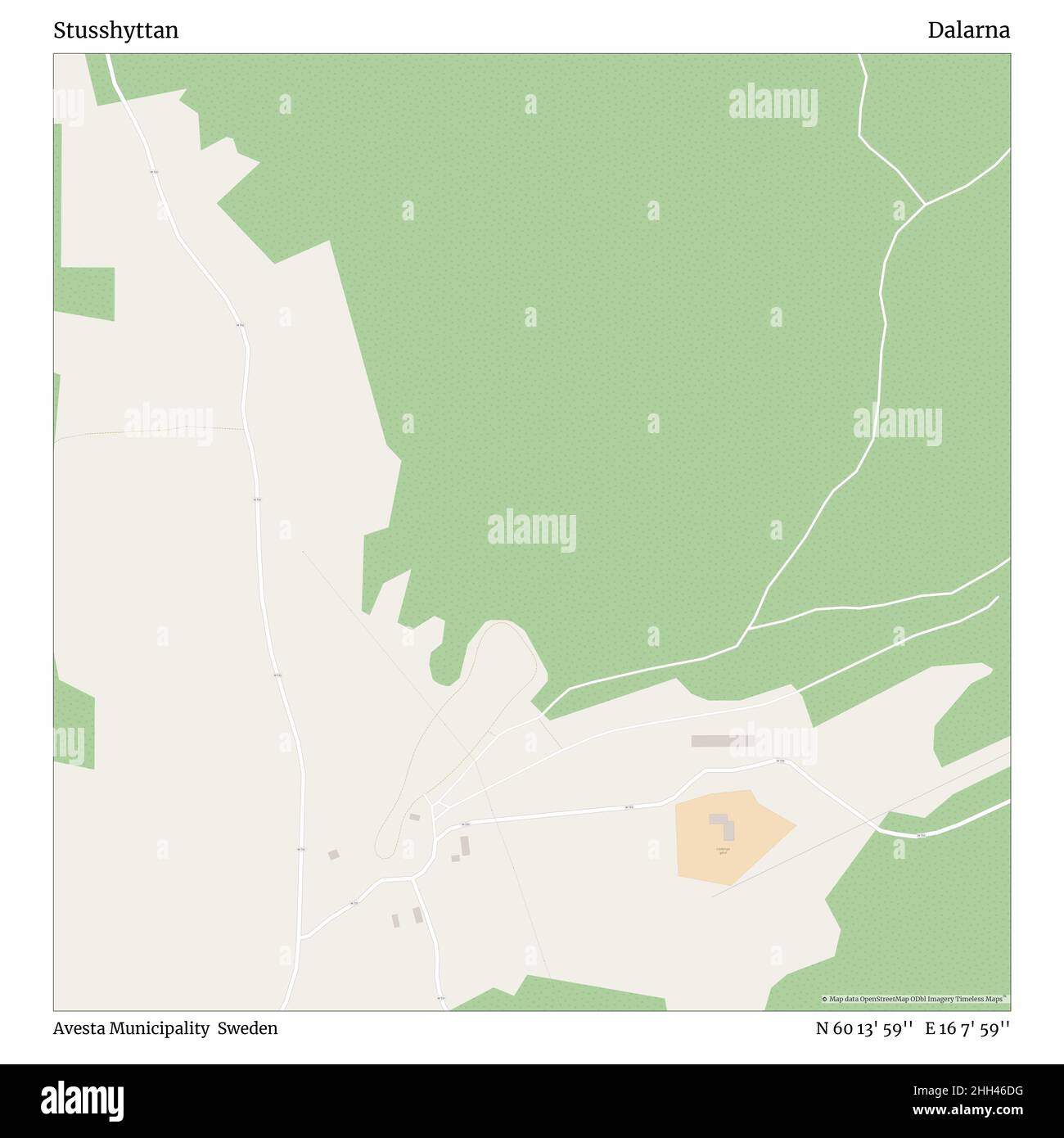 Stusshyttan, Gemeinde Avesta, Schweden, Dalarna, N 60 13' 59'', E 16 7 ...
