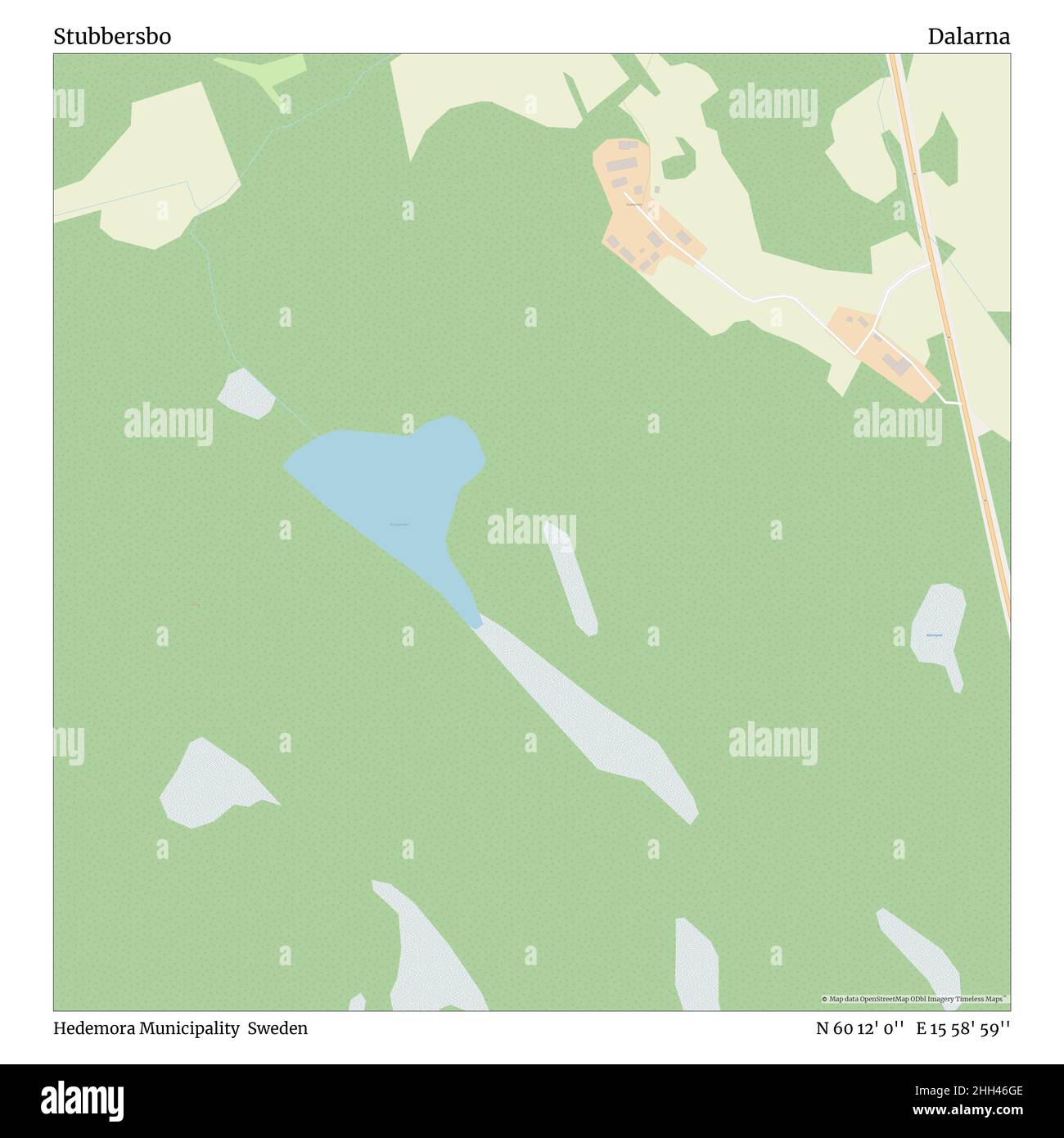 Stubbersbo, Gemeinde Hedemora, Schweden, Dalarna, N 60 12' 0'', E 15 58 ...