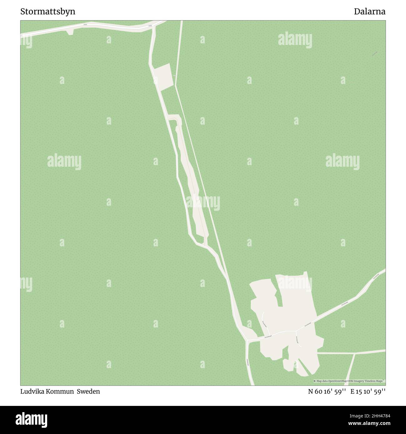 Stormattsbyn, Ludvika Kommun, Schweden, Dalarna, N 60 16' 59'', E 15 10 ...