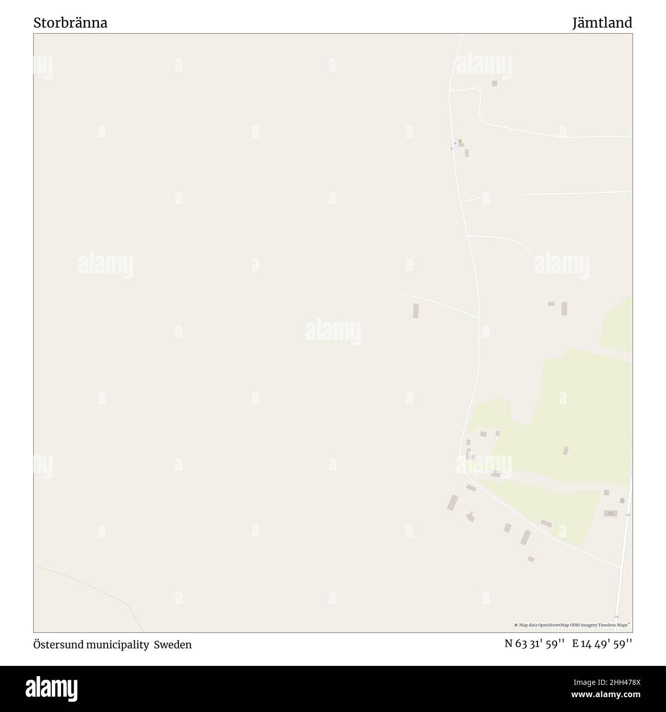Storbränna, Gemeinde Östersund, Schweden, Jämtland, N 63 31' 59'', E 14 ...