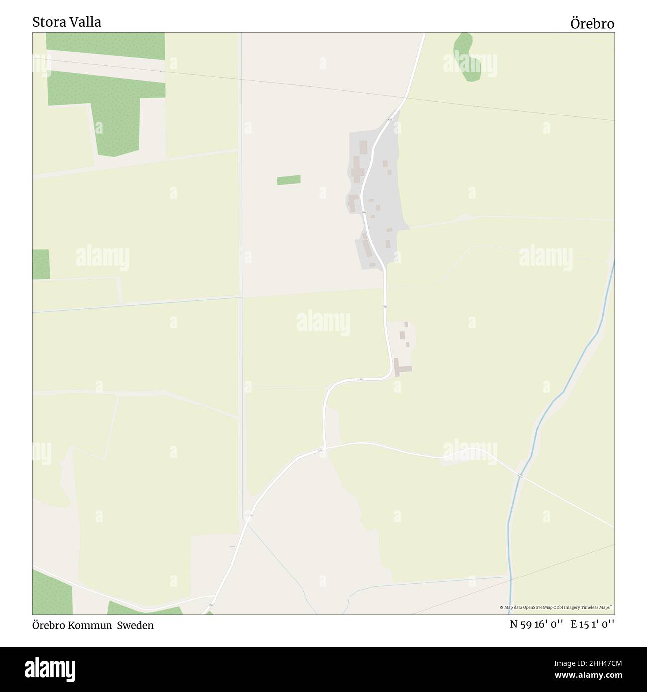 Stora Valla, Örebro Kommun, Schweden, Örebro, N 59 16' 0'', E 15 1' 0 ...