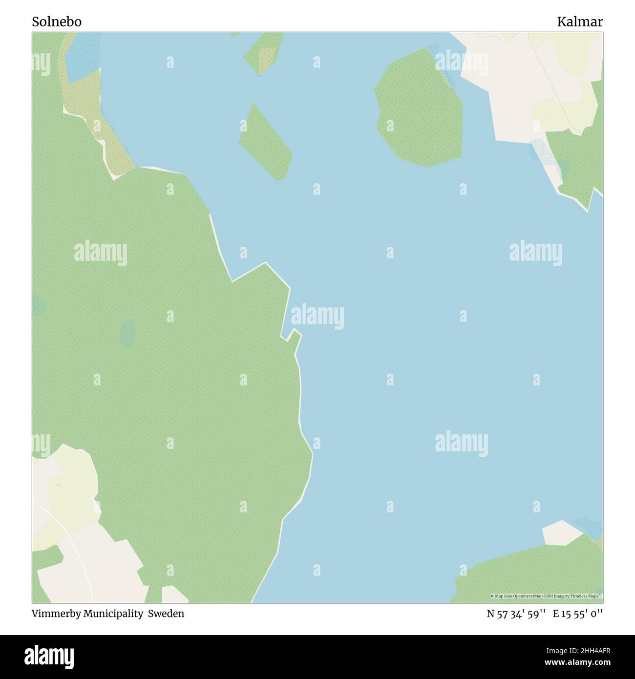 Solnebo, Gemeinde Vimmerby, Schweden, Kalmar, N 57 34' 59'', E 15 55' 0 ...